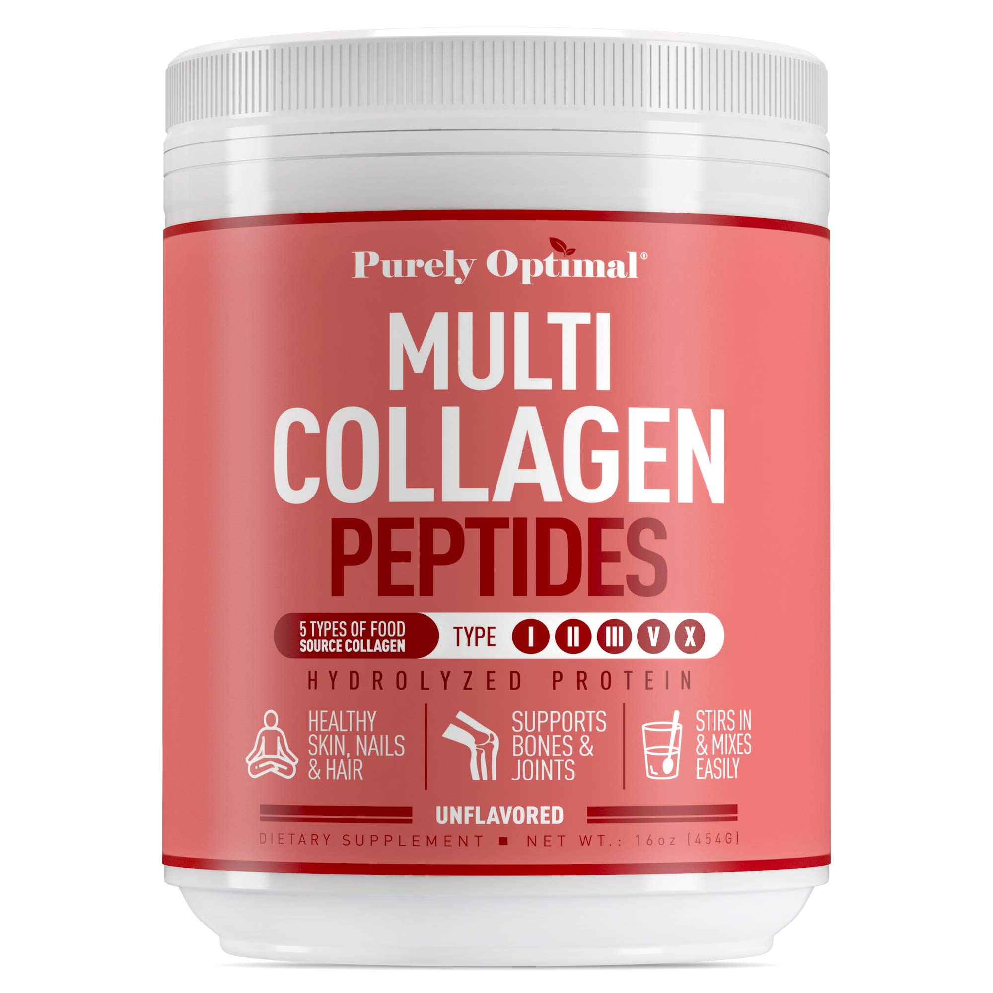 Buy Premium Multi Collagen Powder 5 Types Of Hydrolyzed Collagen