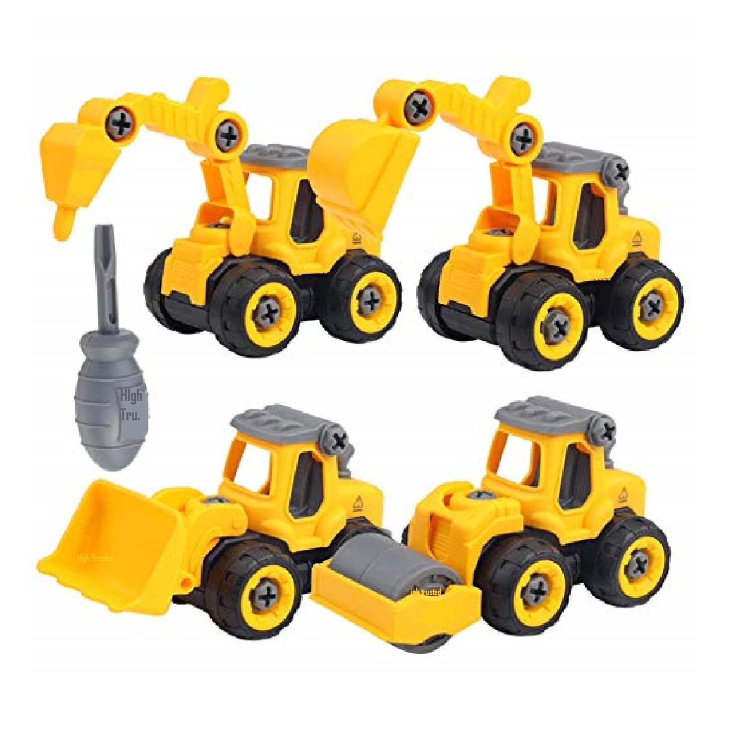 Buy Manos Accemble Construction Toy with Screw Driver, Crane DIY Toys ...