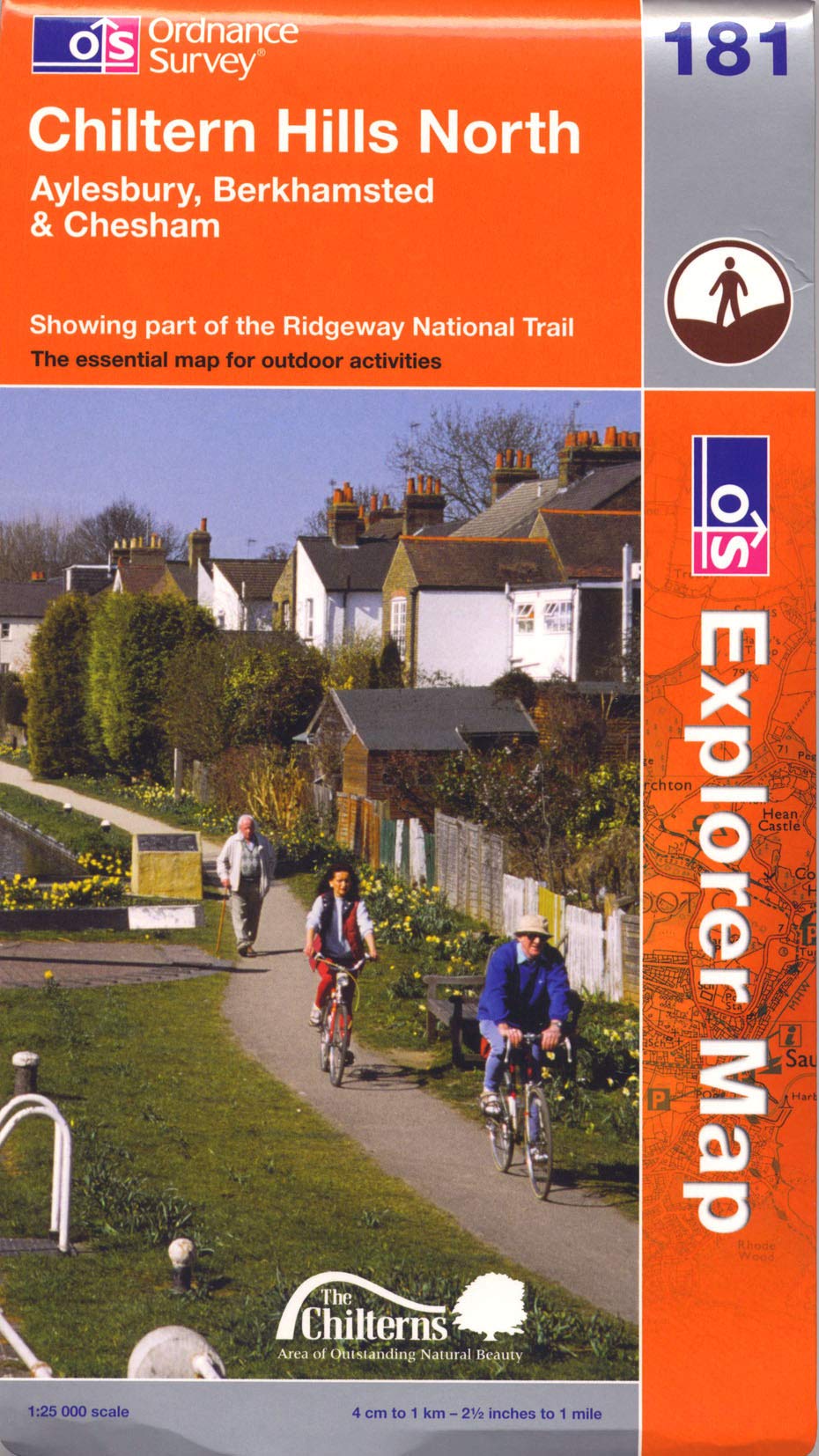 Chiltern Hills North: Sheet 181 (OS Explorer Map): Amazon.co.uk ...