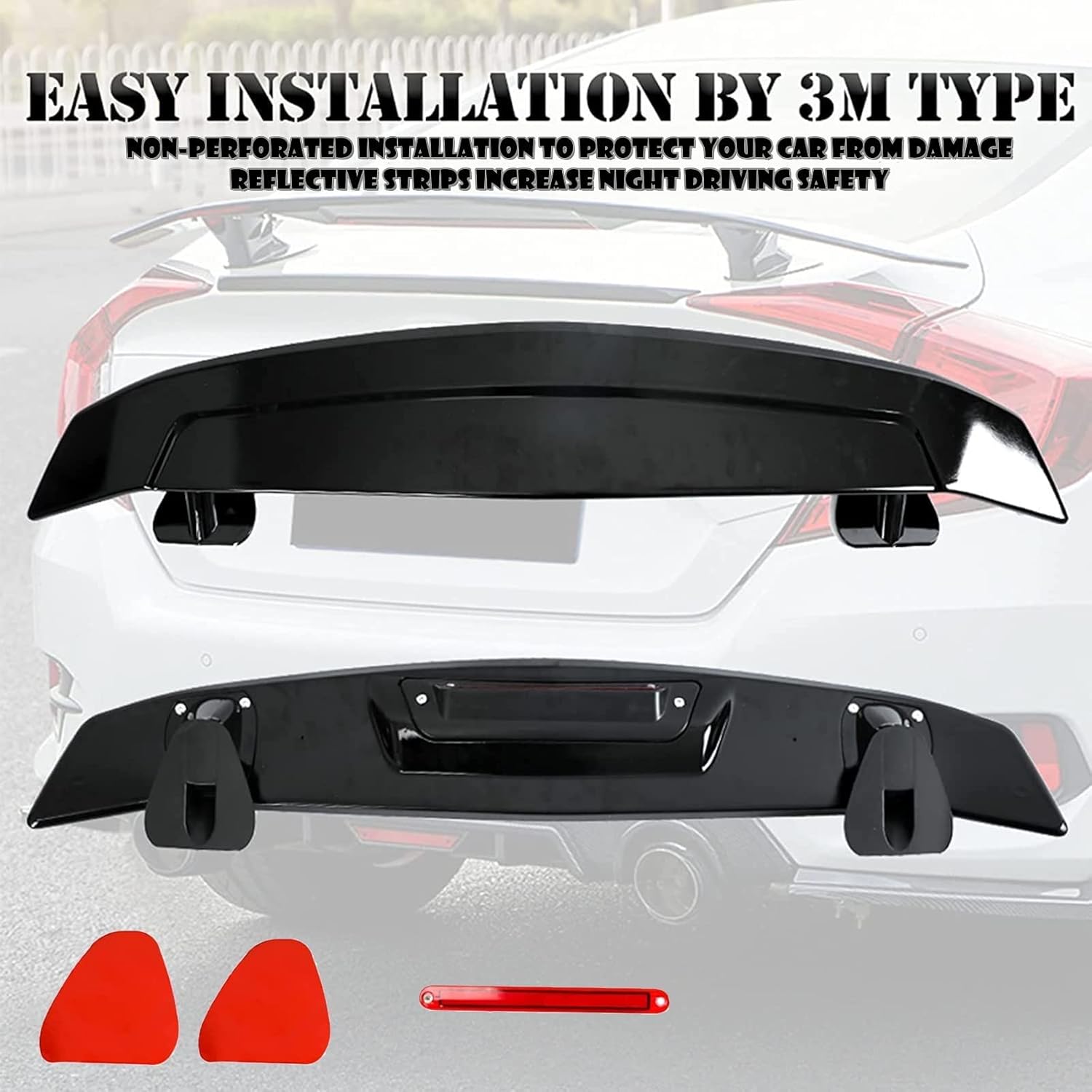 46Inch Rear Trunk Spoiler GT JDM Style Wing Spoiler Nepal | Ubuy
