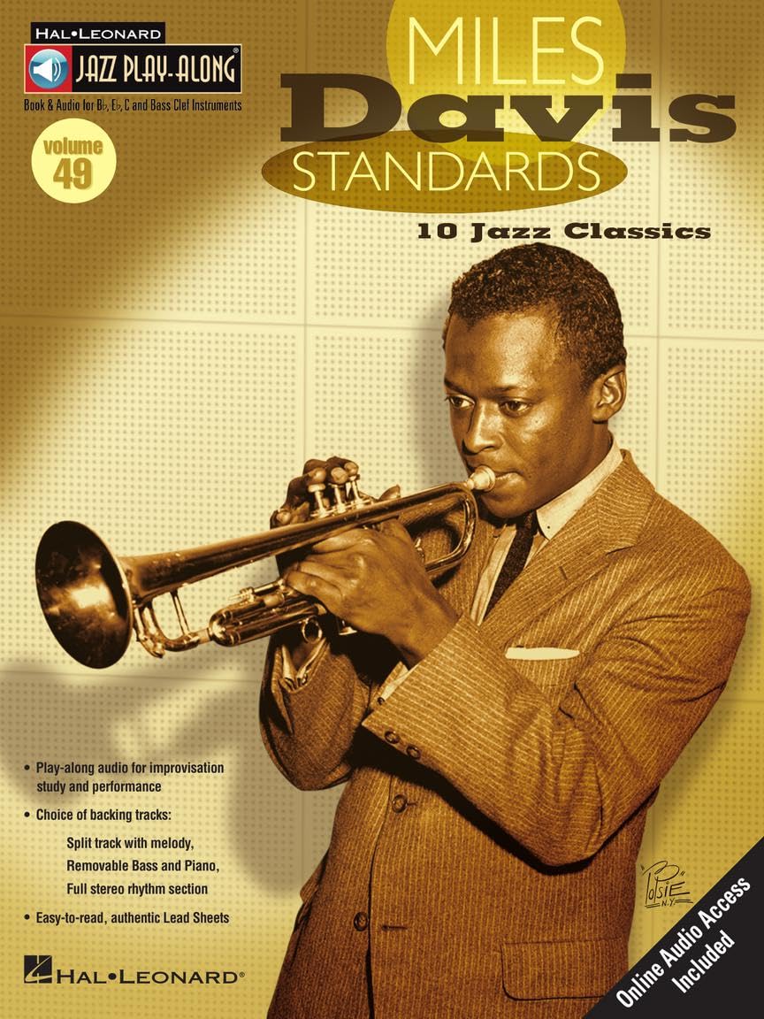 Miles Davis Standards: Jazz Play-Along Volume 49 (Hal Leonard Jazz Play ...