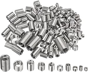50pcs M14 M16 M18 M20 M24 1D-3D Wire Thread Insert Helicoil Stainless ...