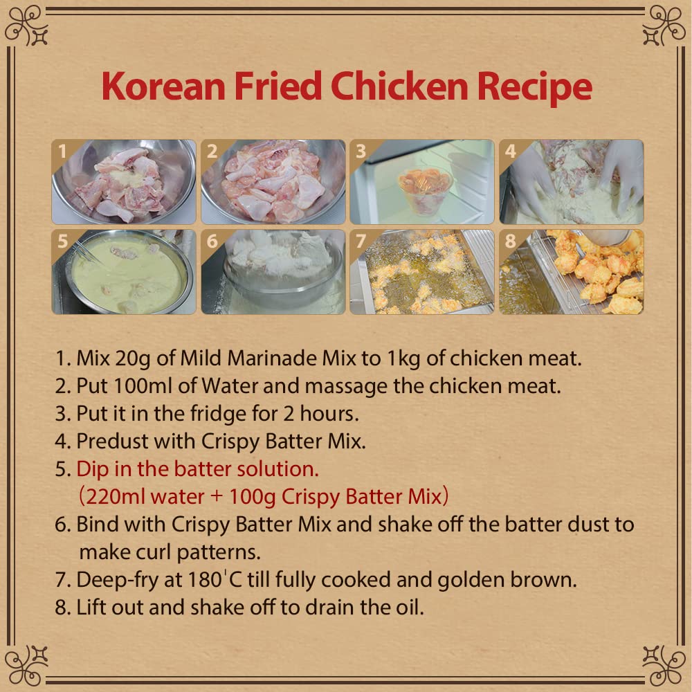 Snapklik.com : Foodrella Korean Taste Crispy Fried Chicken Mild ...
