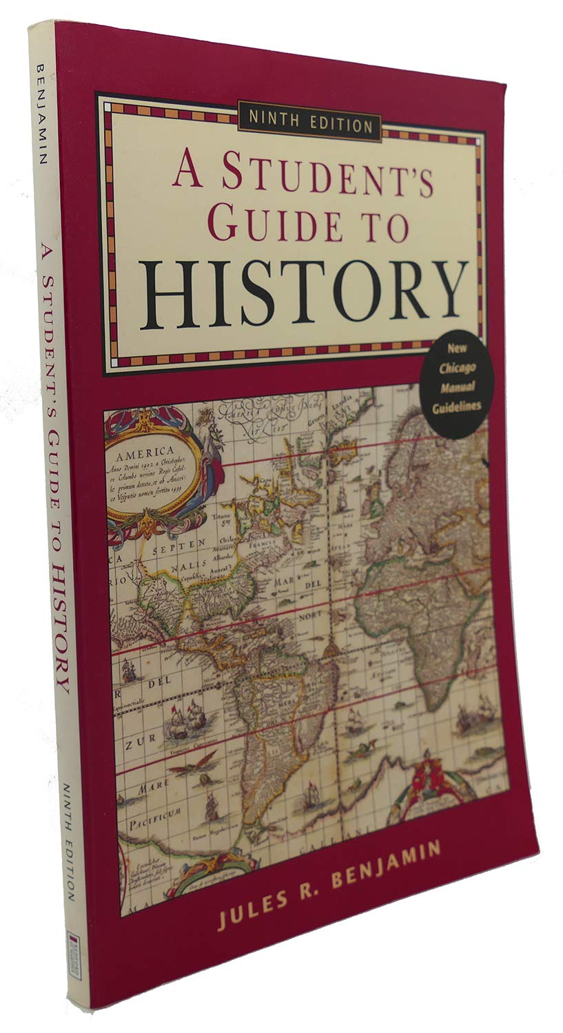 Amazon.com: A Student's Guide to History: 9780312403560: Benjamin ...