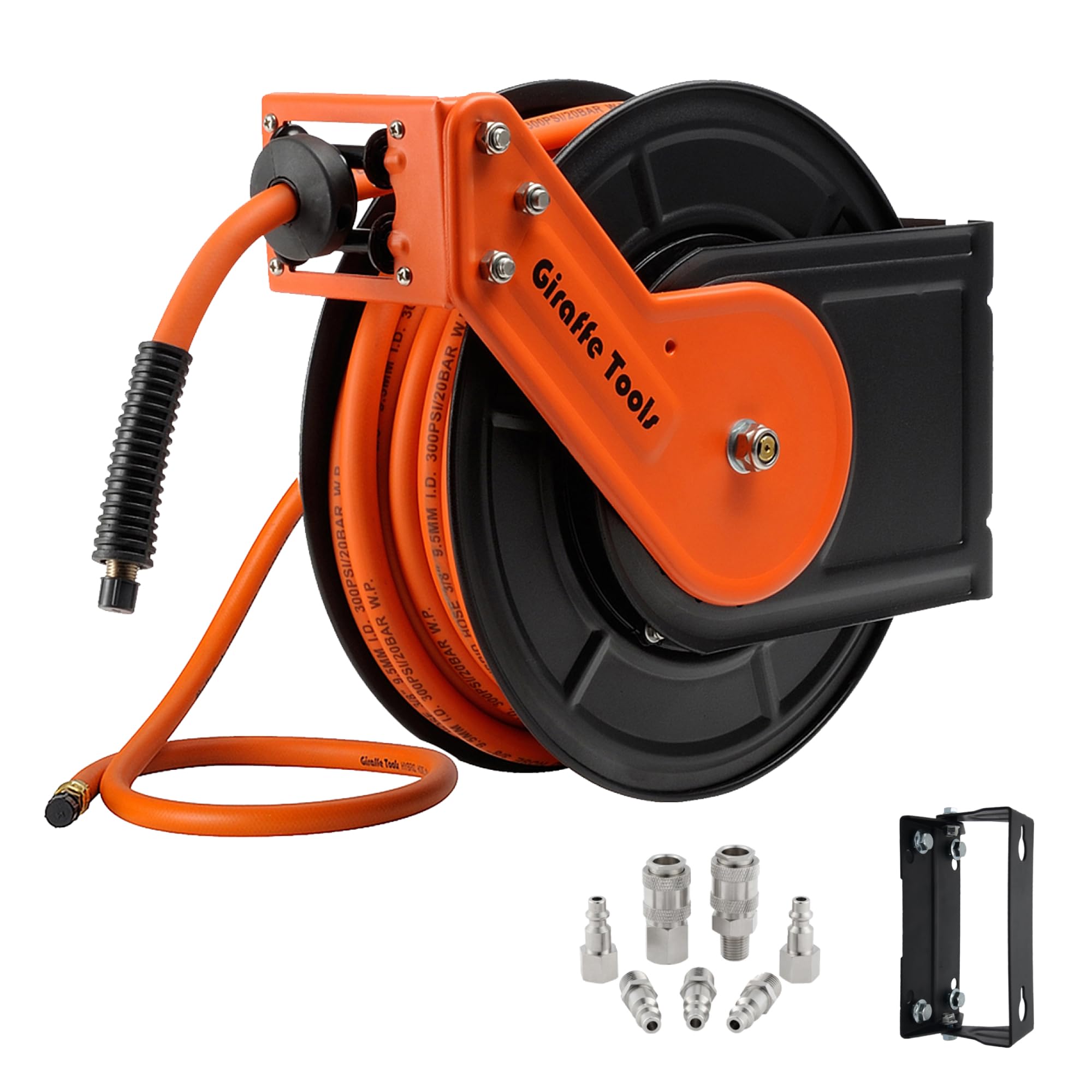 Giraffe Toolsretractable Air Line Reel 15m 1m Wall Mounted Air ...