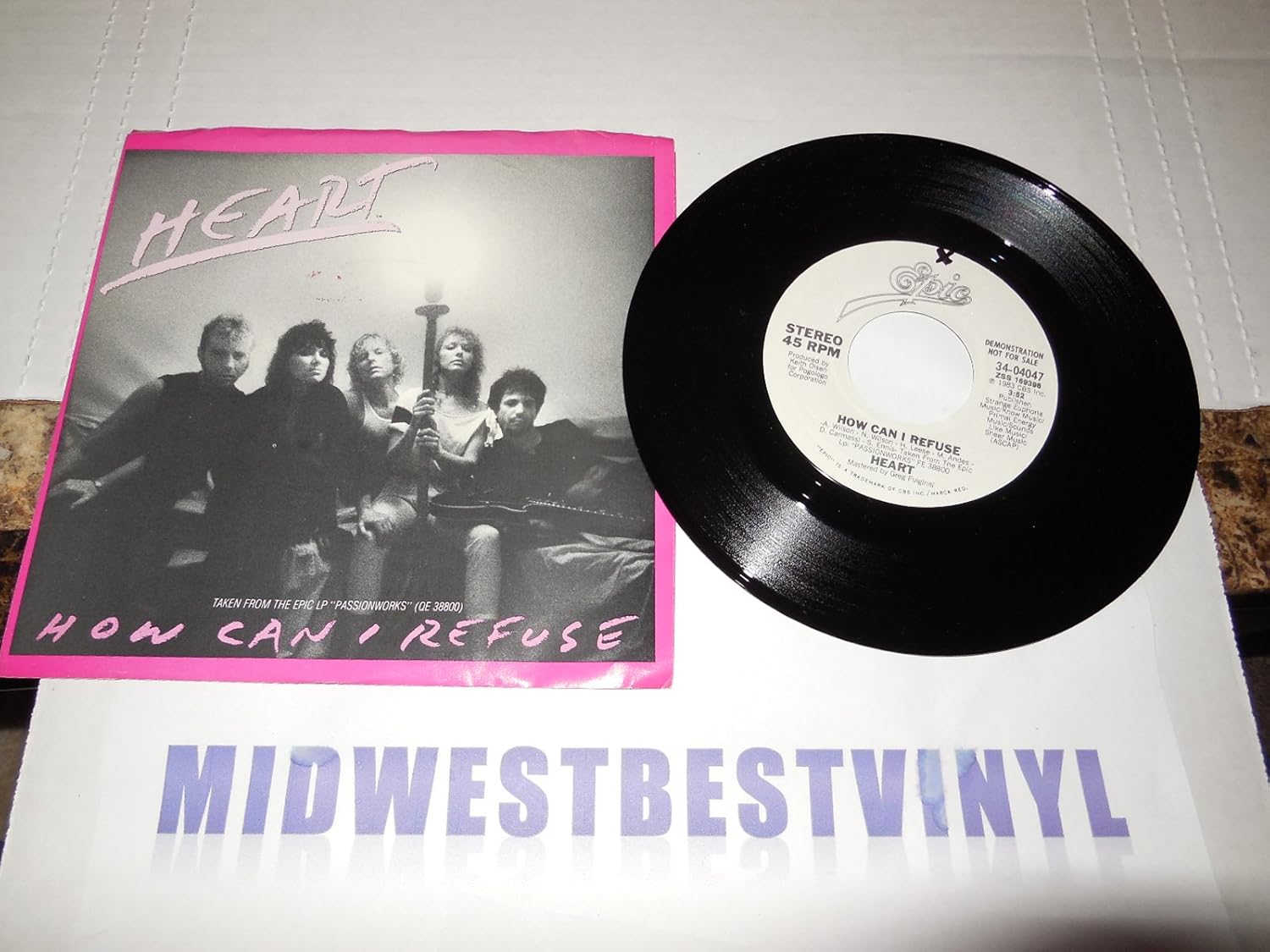 Amazon.com: how can i refuse/ johnny moon 45 rpm single: CDs & Vinyl