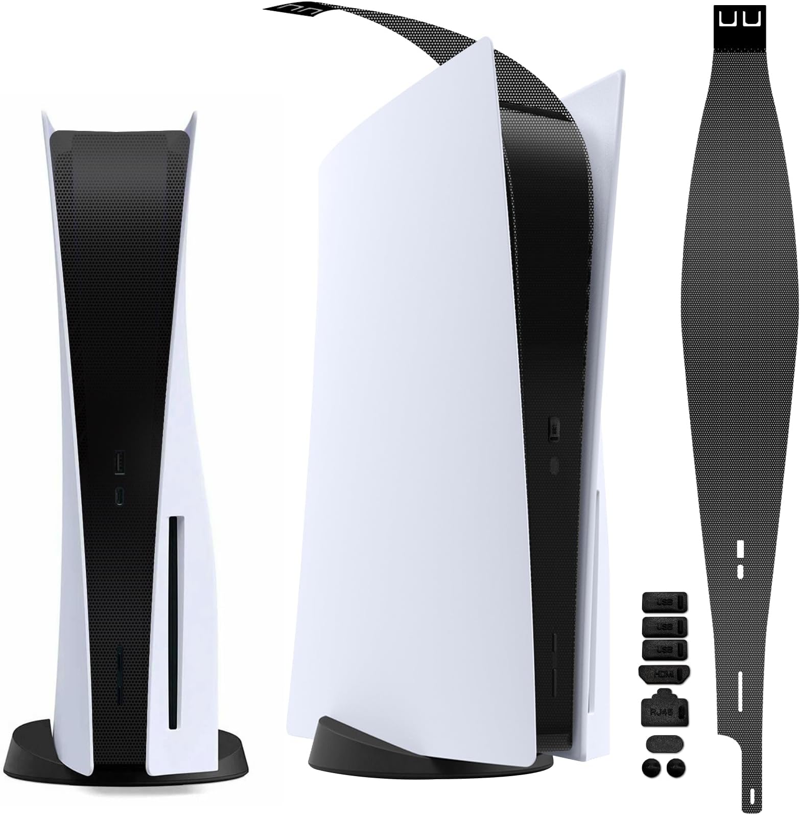 Amazon.com: Dust Cover Net for PS5 Console, PS5 Heatsink Barrier Pets ...