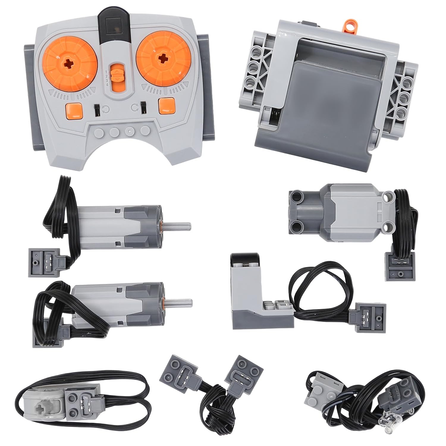 9-in-1 Technic-Motor-Kit Compatible with Lego, Power Functions Motor ...