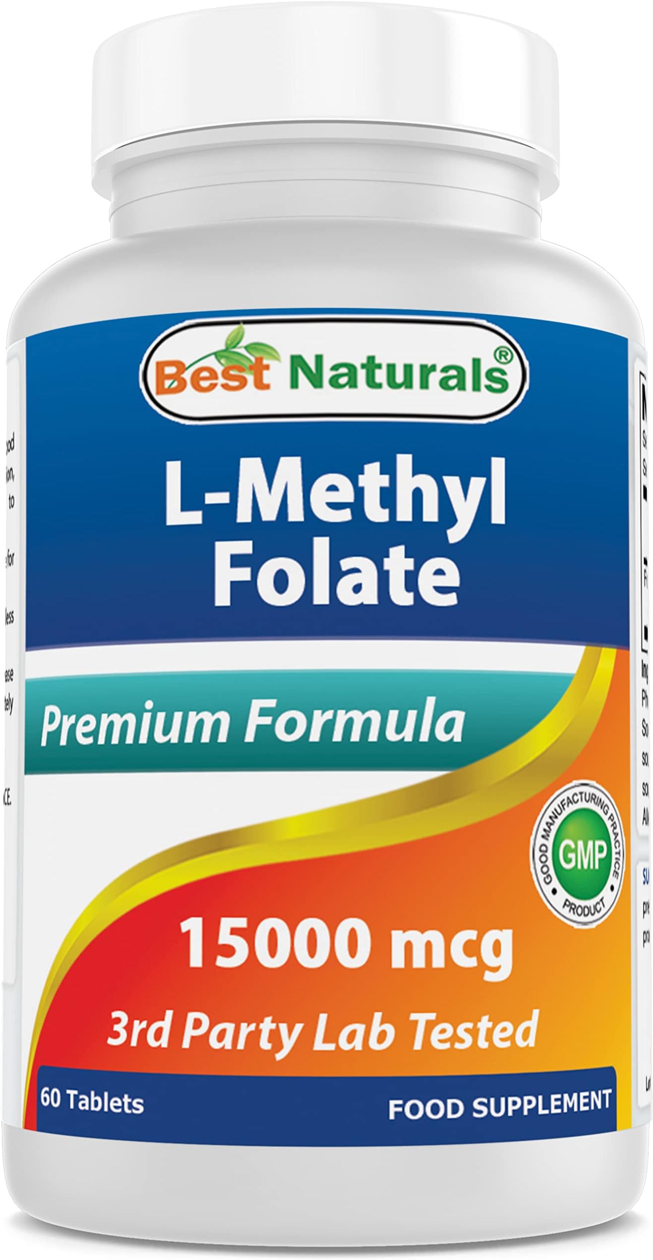 Amazon.com: Our Daily Vites L-Methylfolate 7.5 mg / 7500 mcg Maximum ...