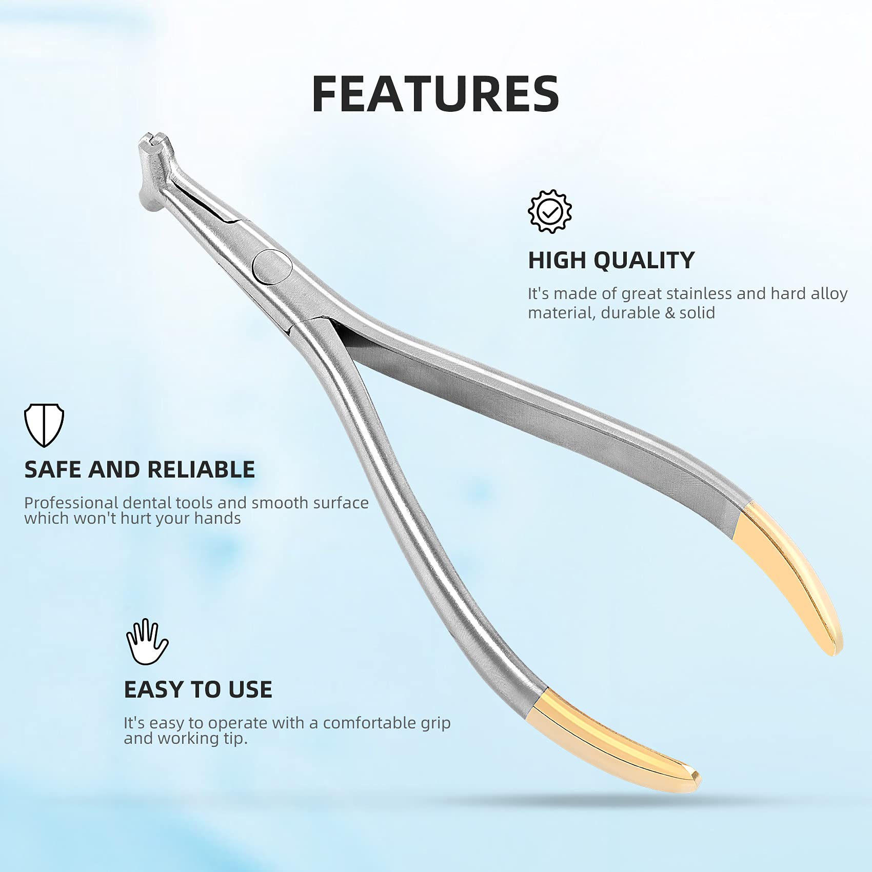 Dental Distal End Bending Plier Orthodontic NiTi Bender Forceps ...