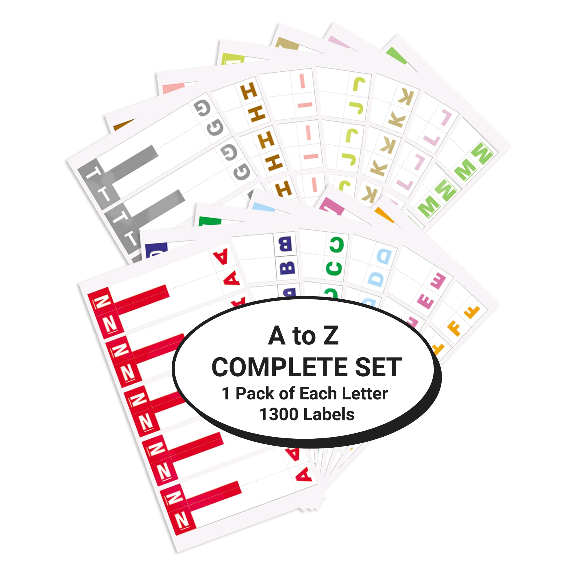 File Letter Stickers Amazon.com : Alphabet Labels For File Folders, A