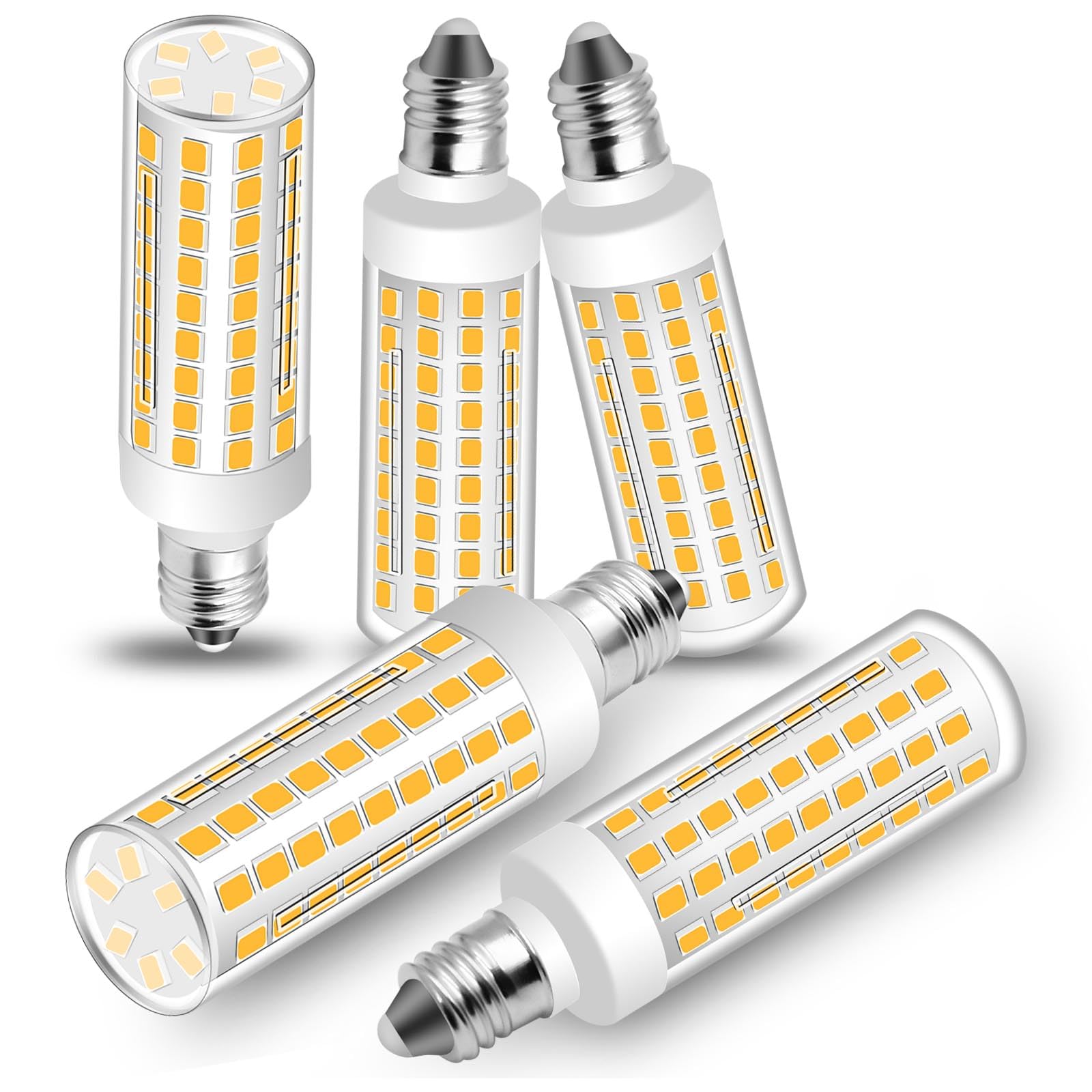 TZHILAN JDE11 Led Bulbs, 120V 50W Halogen Equivalent Dimmable,T3 T4 ...
