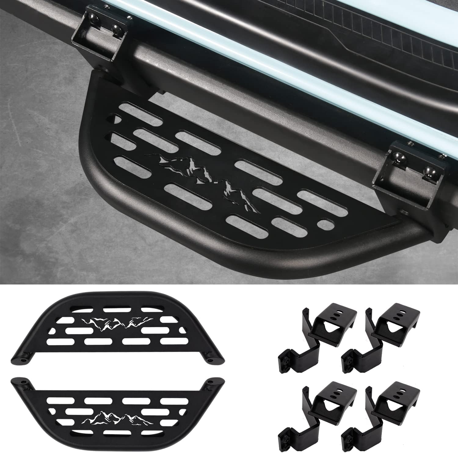 Amazon.com: EZ-Step Add-on Running Boards for 2021 2022 Ford Bronco ...