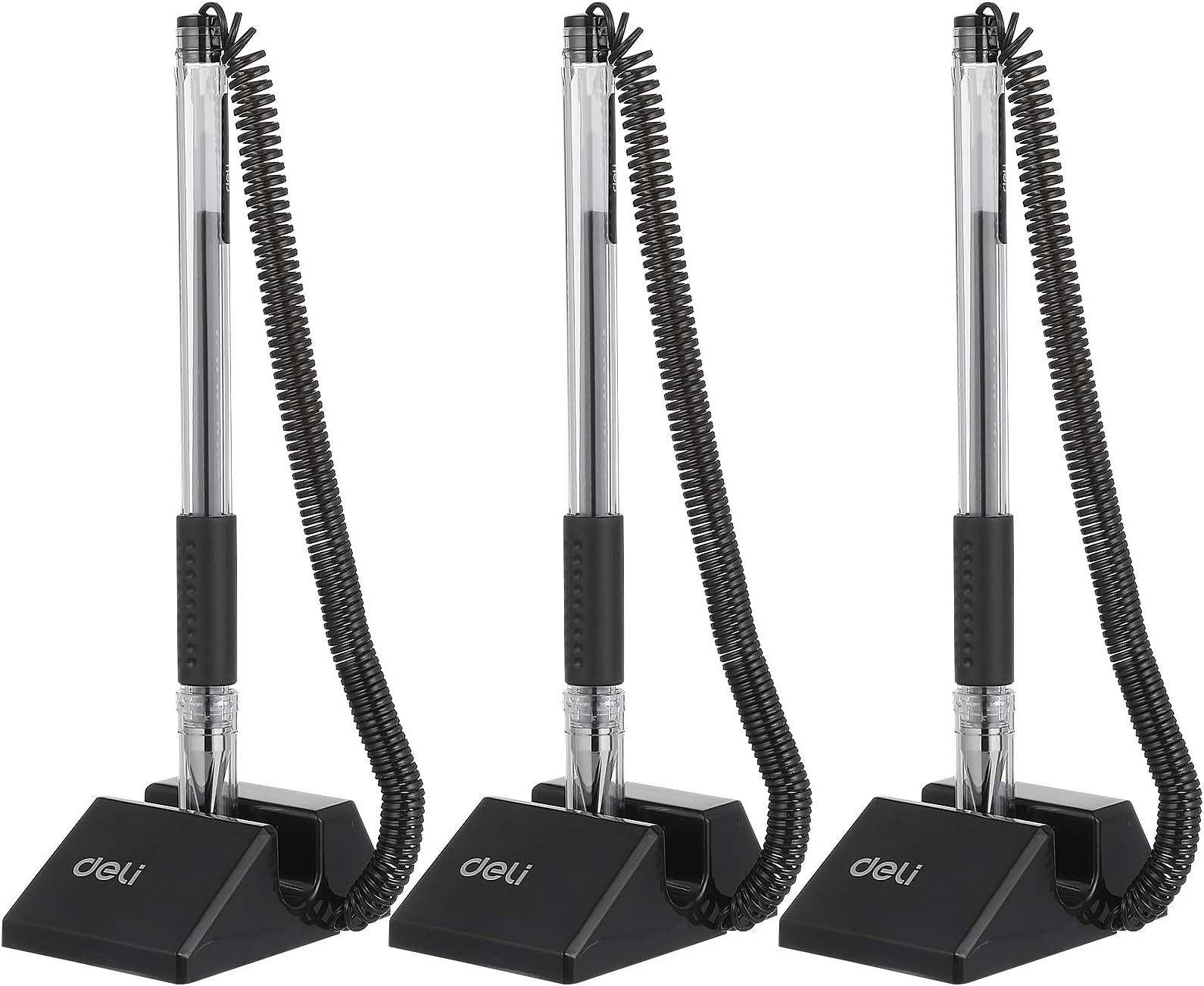 NEO+ Quality Reception Pen Desk Set On Chain With Stand - Black Counter ...