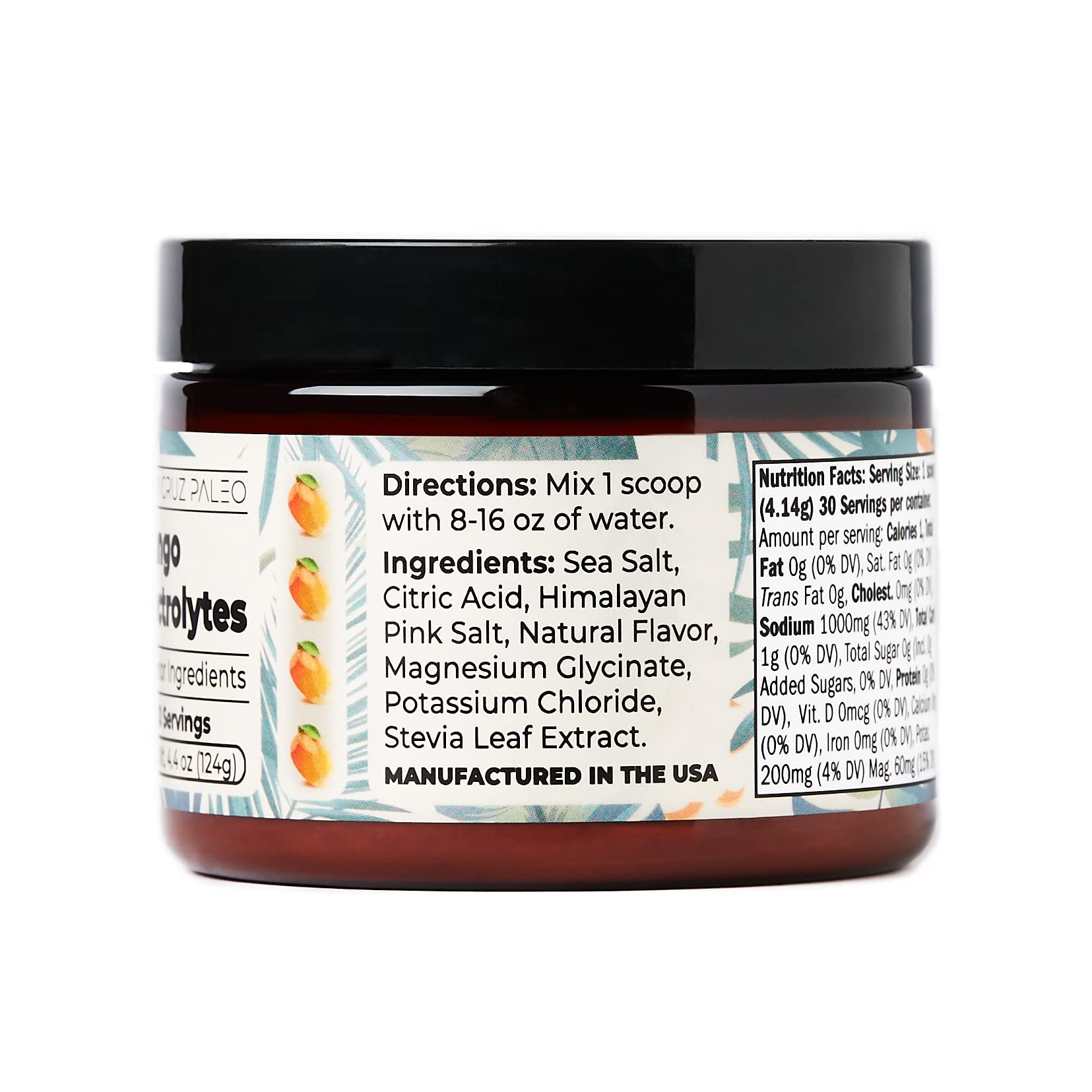 Snapklik.com : Santa Cruz Paleo Real Salt Electrolytes Powder, Mango ...