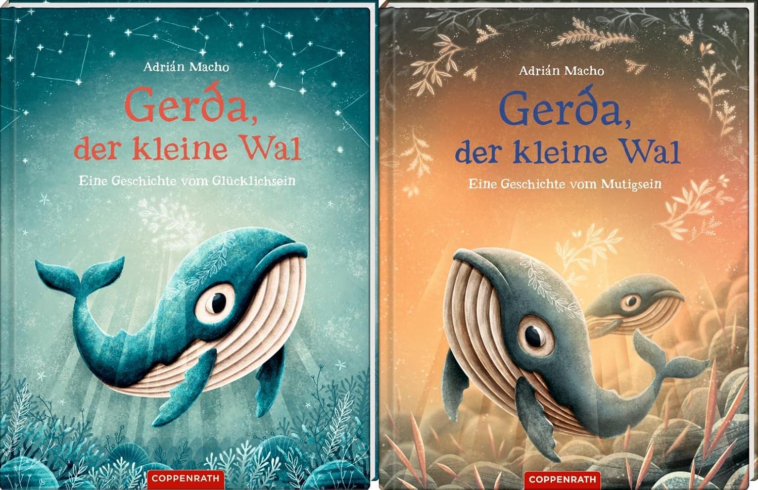 Gerda, der kleine Wal Band 1+2 plus 1 exklusives Postkartenset : Erwin ...