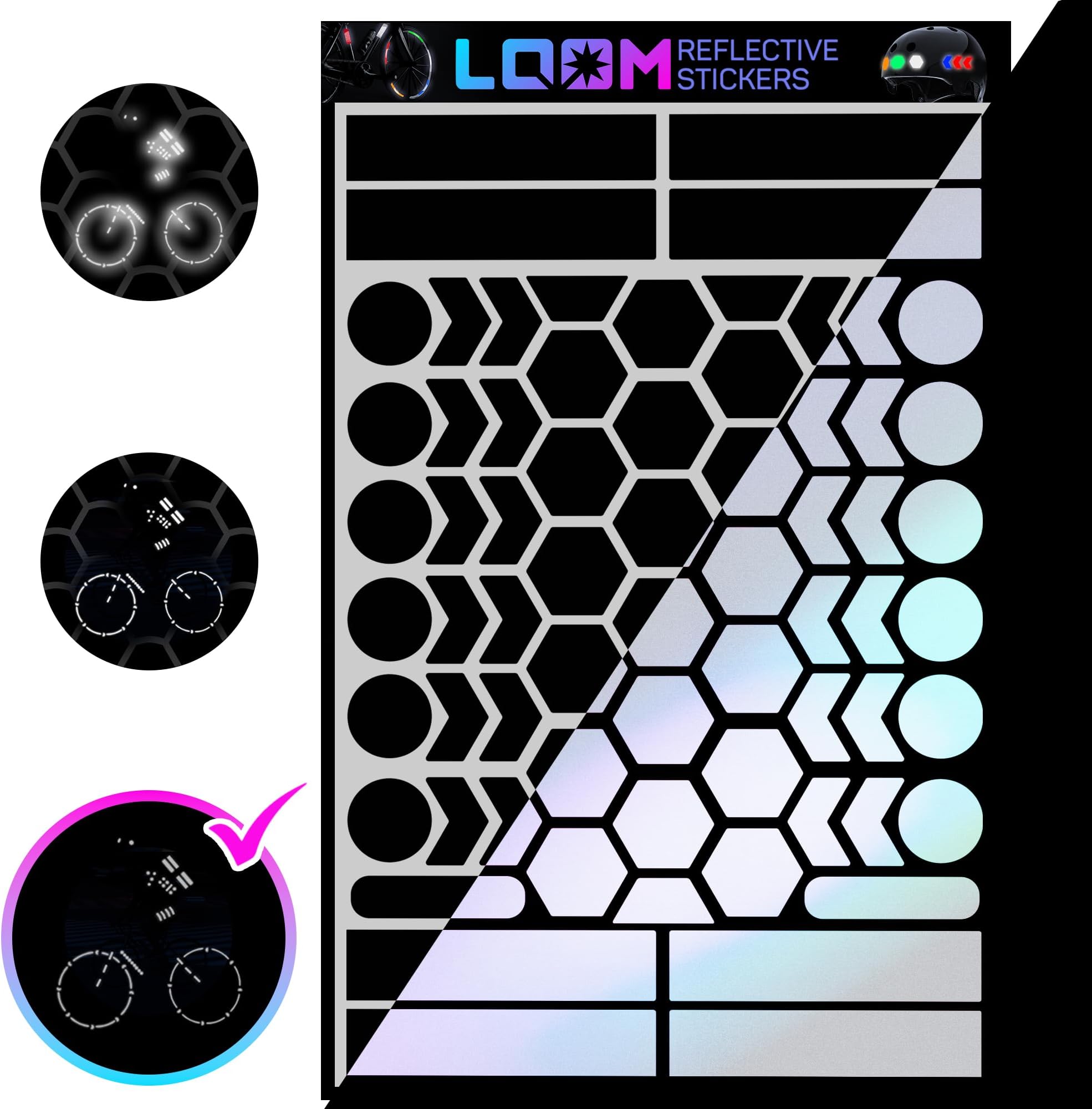 Amazon.com: Reflective Stickers for Electric Scooter XIAOMI M365 ...