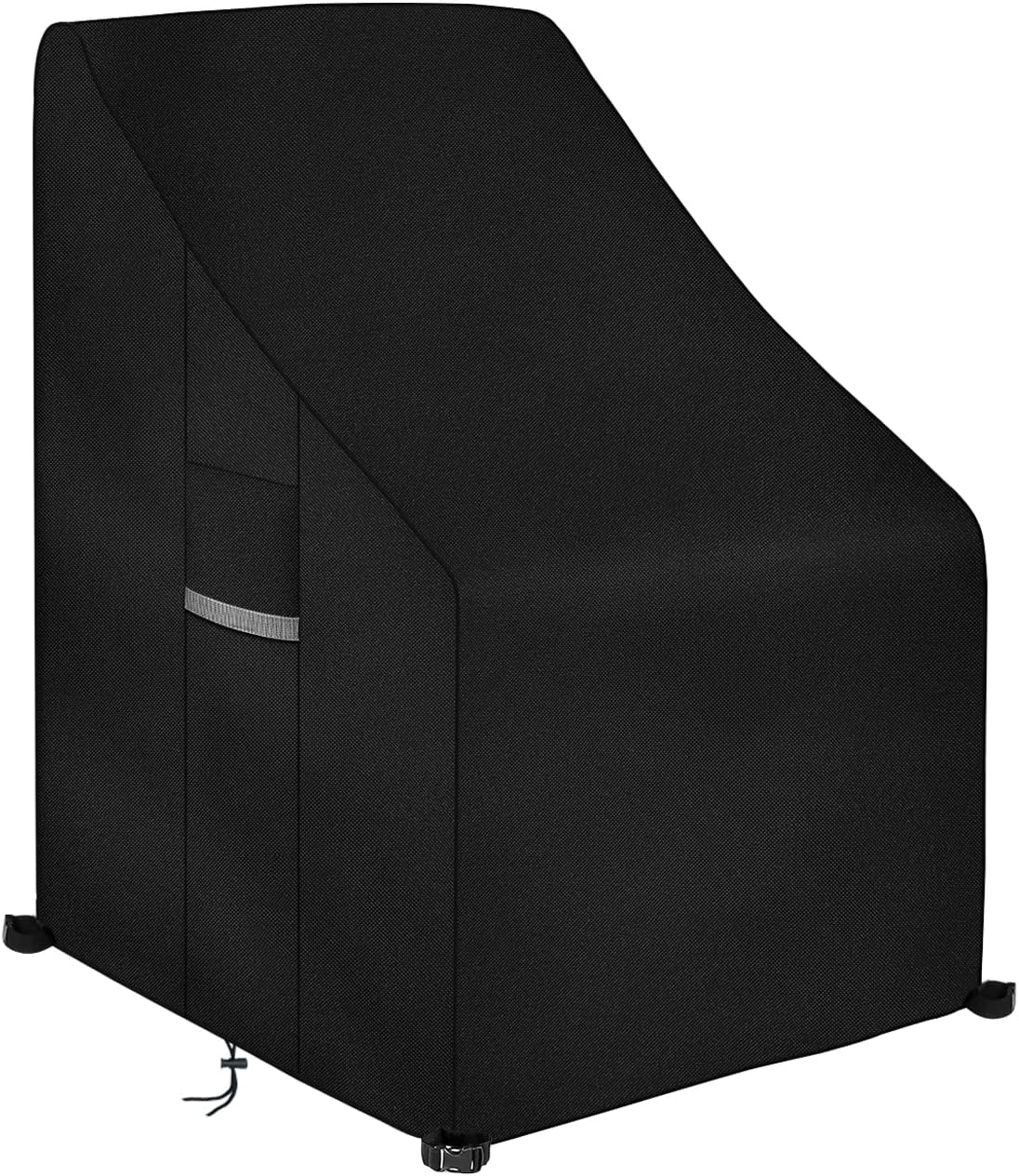 Amazon.com : Dokon Heavy Duty Patio High Back Chair Covers Waterproof ...