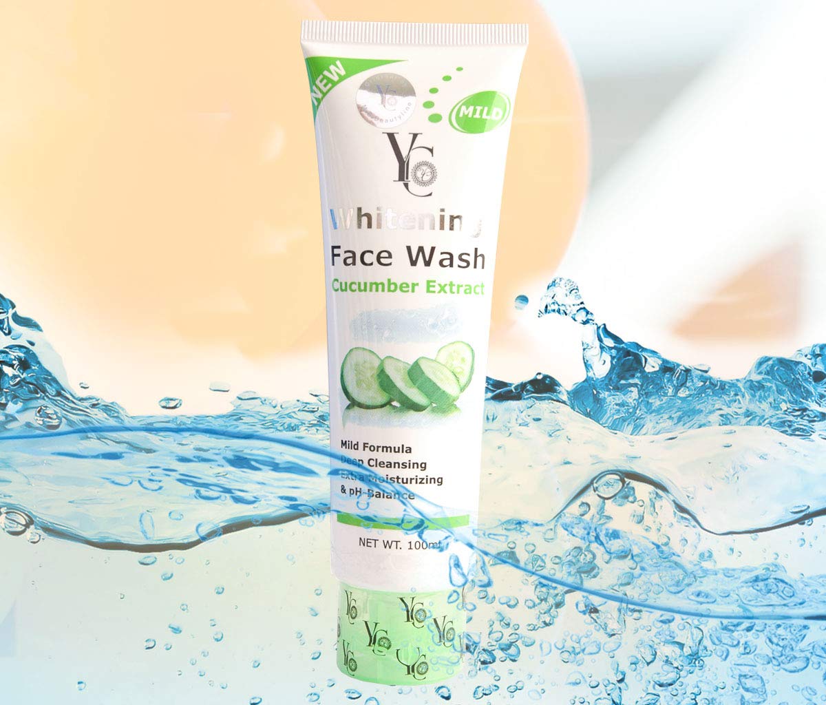 Buy YC Whitening Face Wash with Cucumber Extracts (100ml) Online at ...
