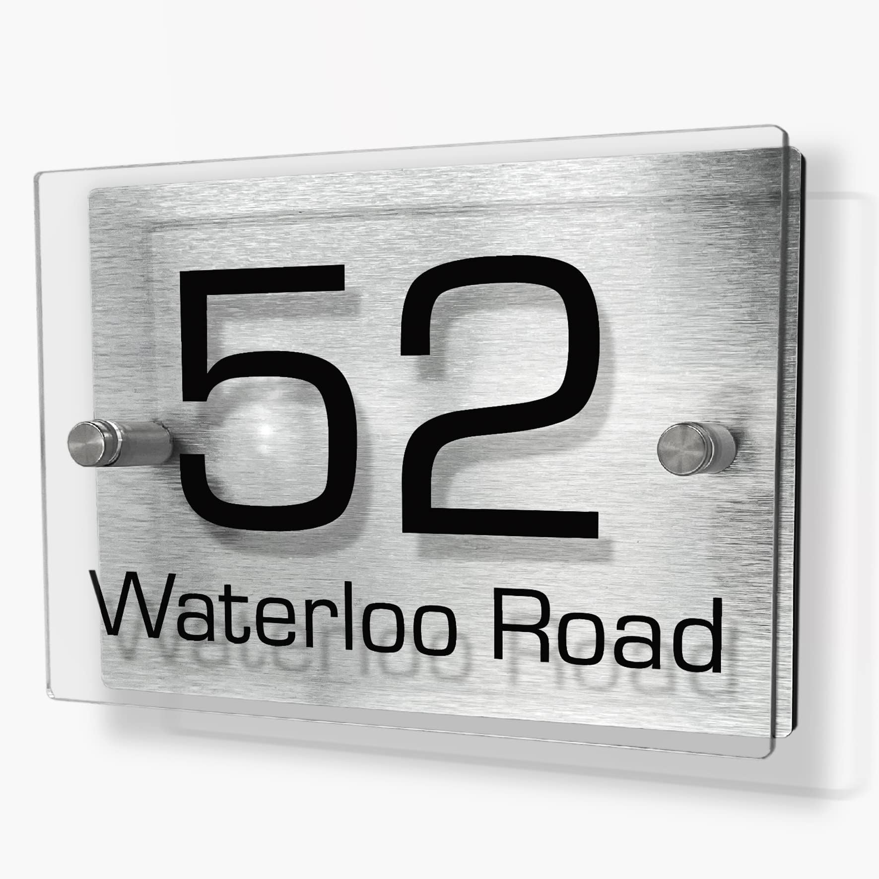 Door Number Plaques For Wall Personalised House Numbers, Signs House ...
