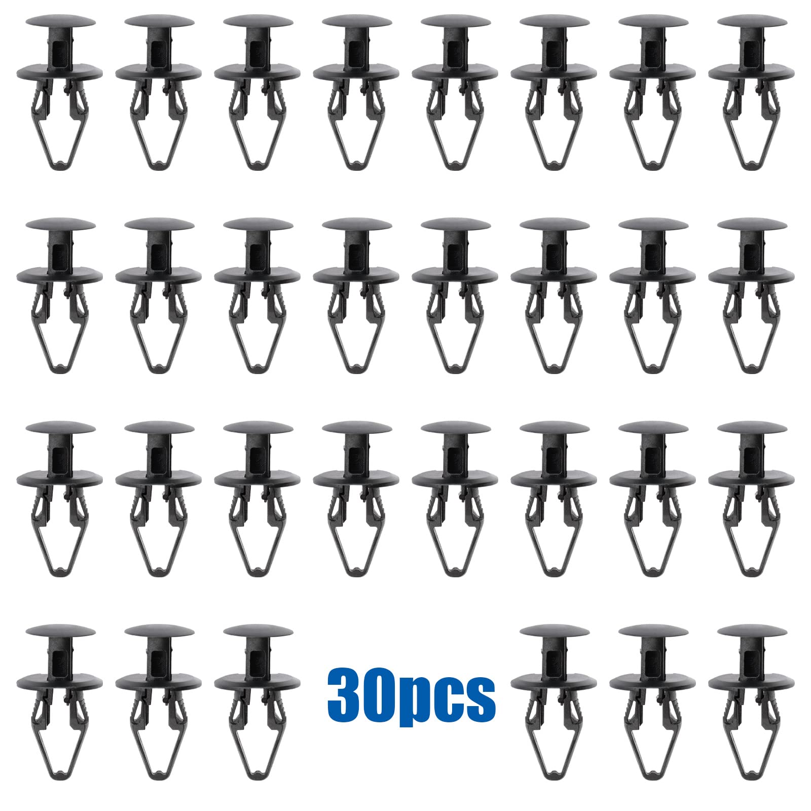 Gm Clips 30pcs Fender Flare Clips - GM Vehicle Rocker Molding Retainer ...