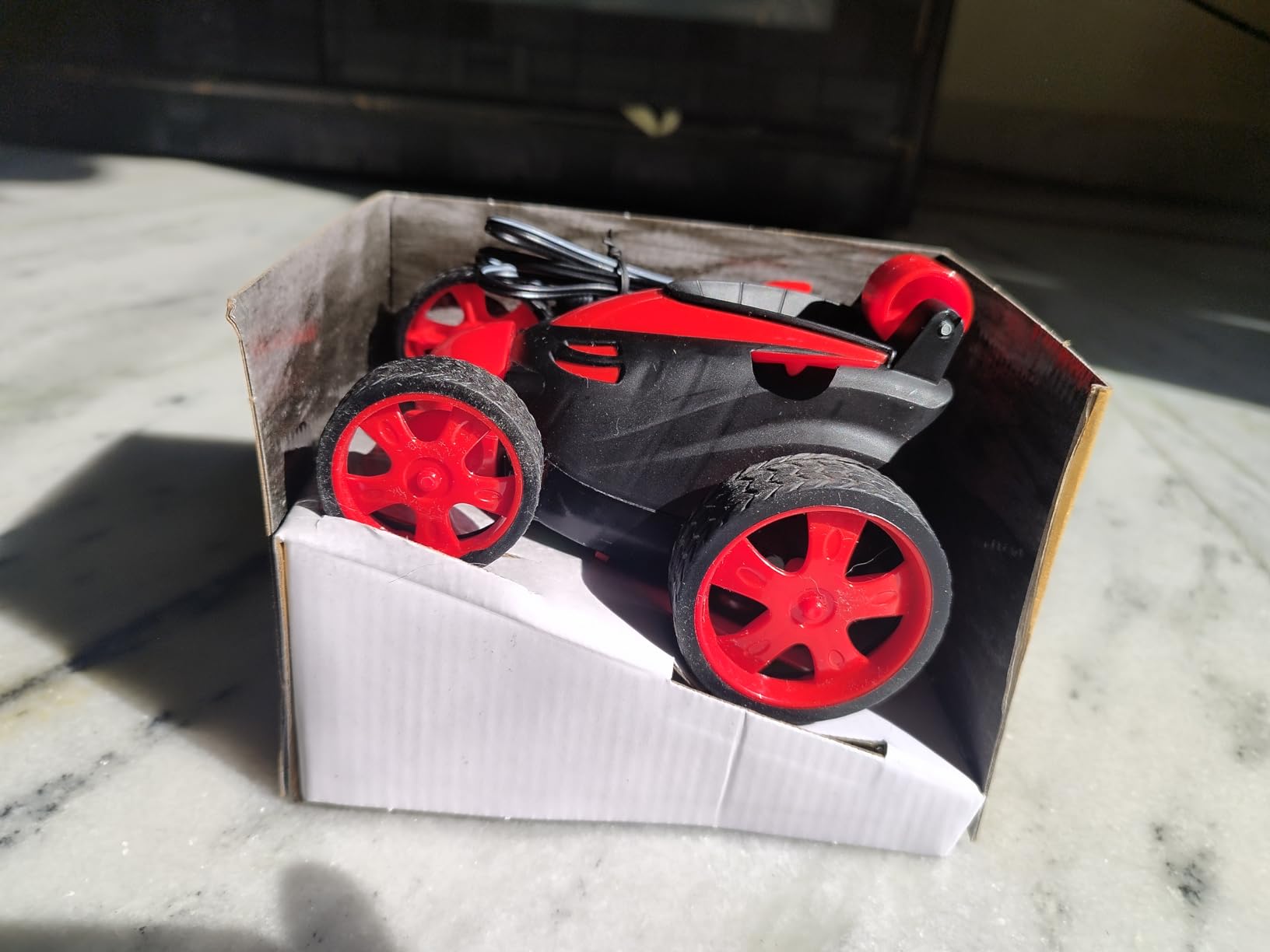 VGRASSP Mini Stunt Remote Control Rechargeable Car Toy for Kids - 360 ...