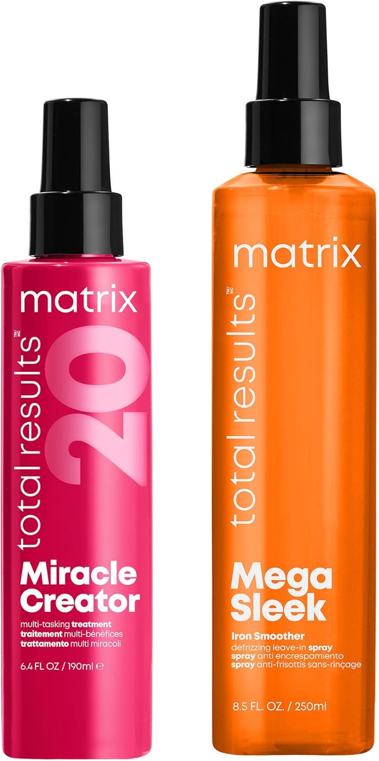 Matrix Multi Tasking Hair Treatment 200ml and Heat Protecting Iron ...