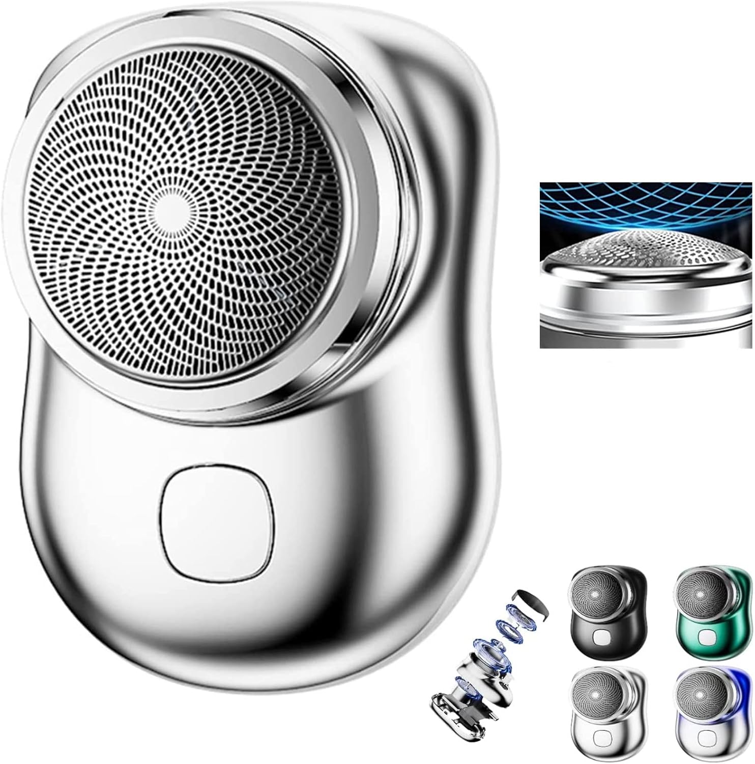 Amazon.com: 2023 USB Mini Shaver -【New Version】Pocket Portable Electric ...
