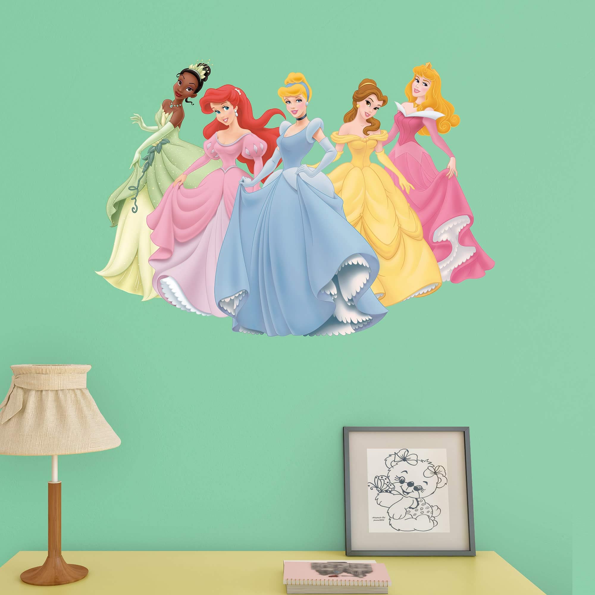Amazon.com: Fathead Disney Princess Collection Junior Wall Graphic ...