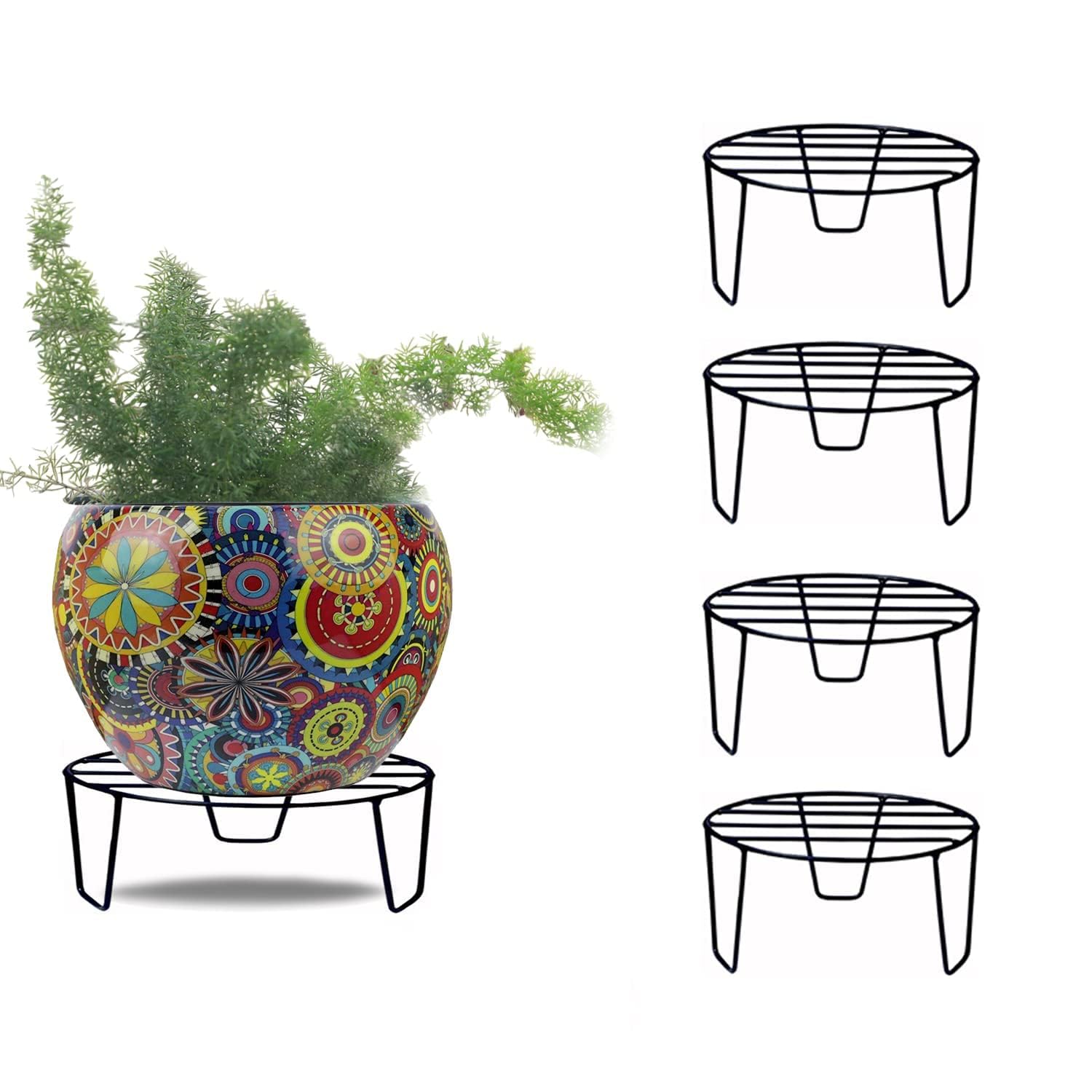 Urban Harvest Stand for Balcony - Plant Stands for Indoor & Outdoor ...