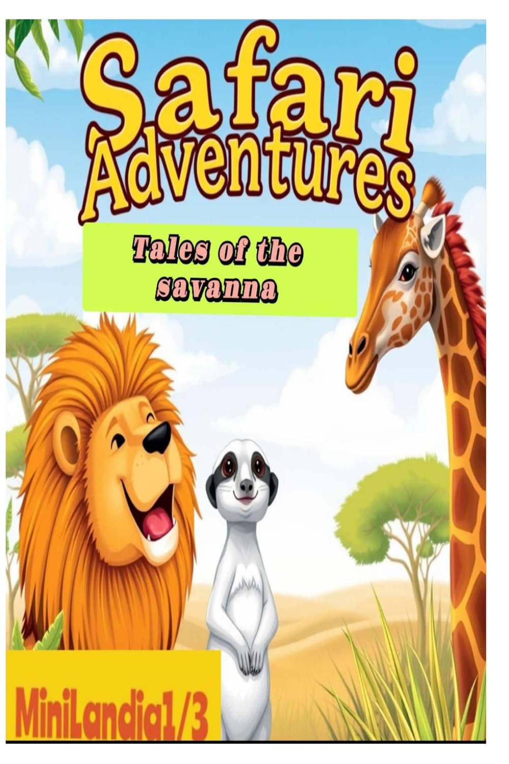 *Safari Adventures: Tales of the Savanna*: kids.animals,boys,girls: 1/3 ...