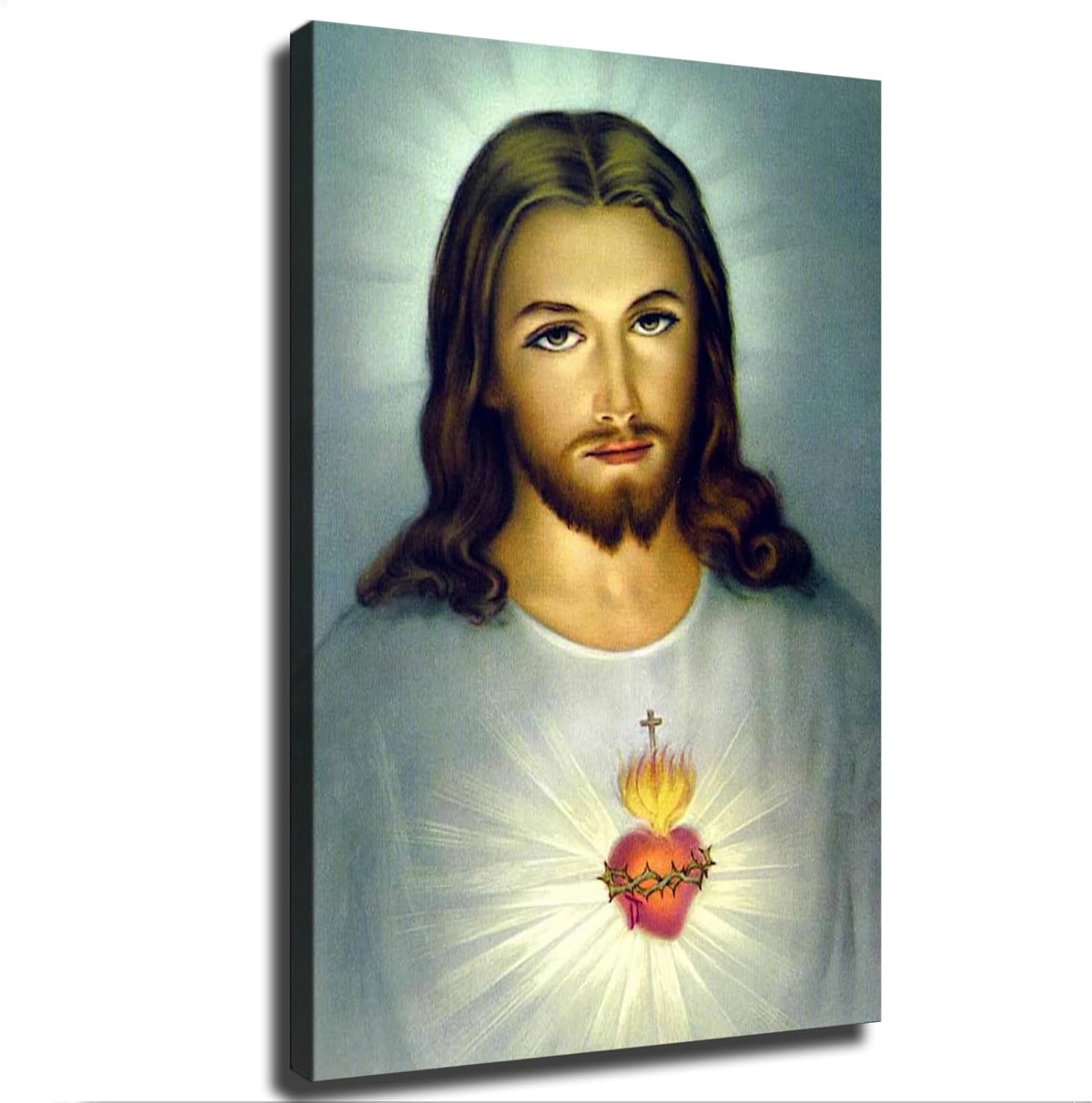 Amazon.com: Jesus Sacred Heart Divine Mercy Christian Roman Catholic ...
