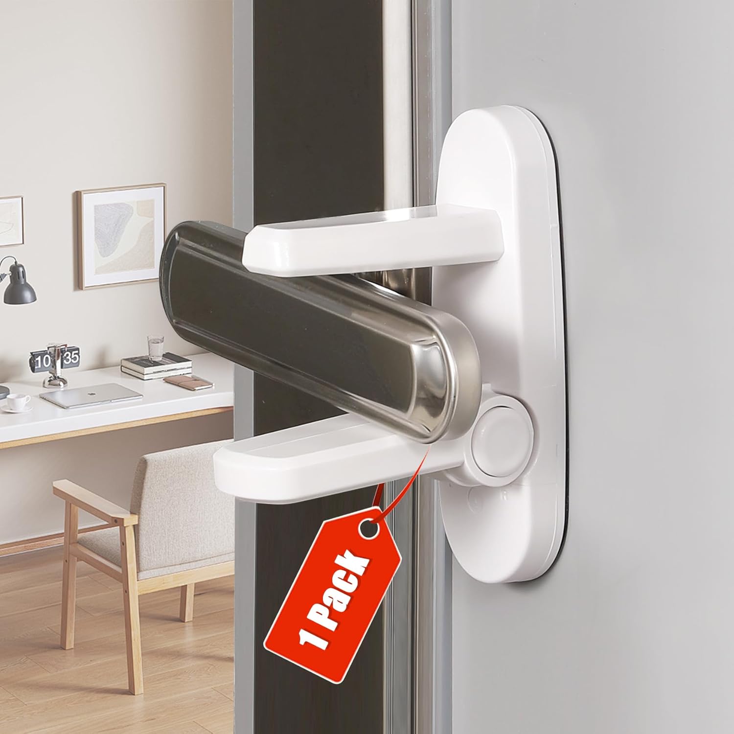 Amazon.com: Childproof Door Lever Lock(1 Pack) Door Locks Handle for ...