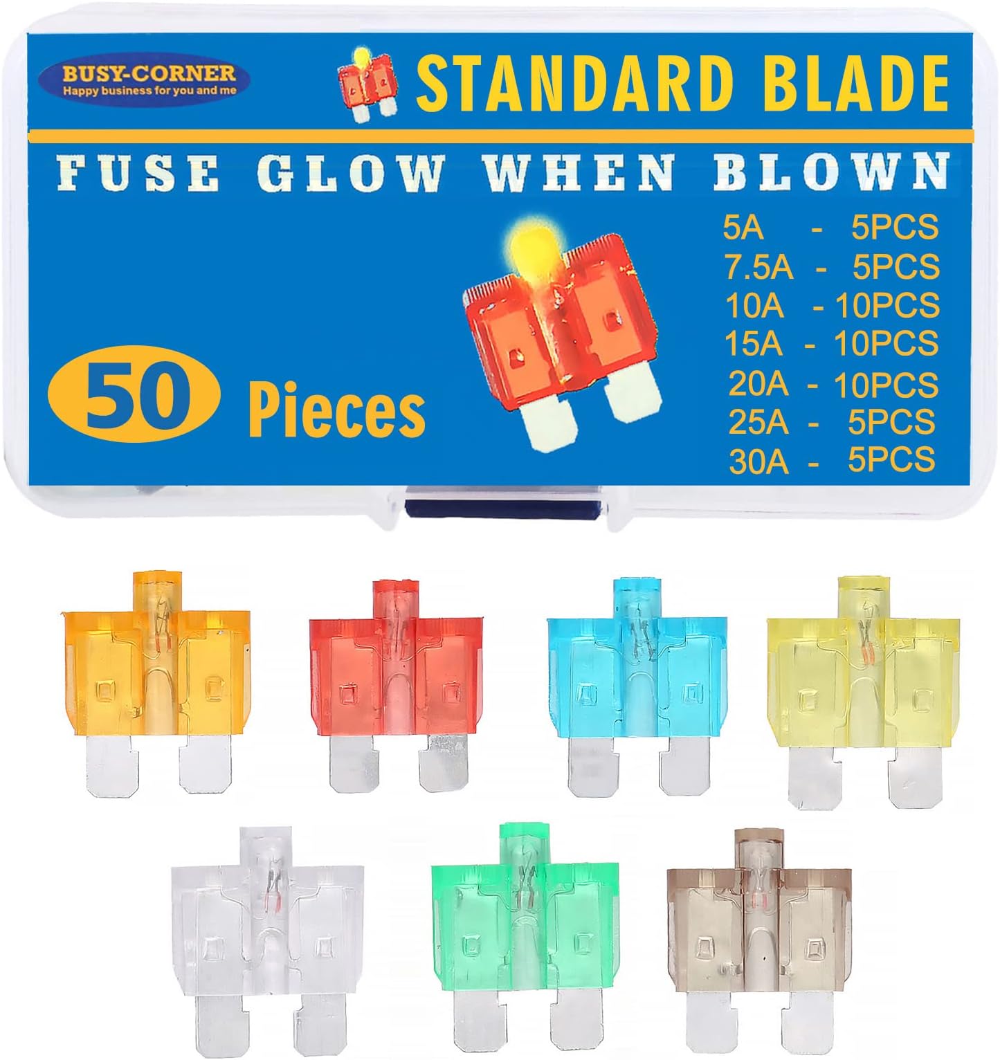 Amazon.com: Littelfuse 00940202ZPGLO Big ATO Blade Smart Glow Blade ...