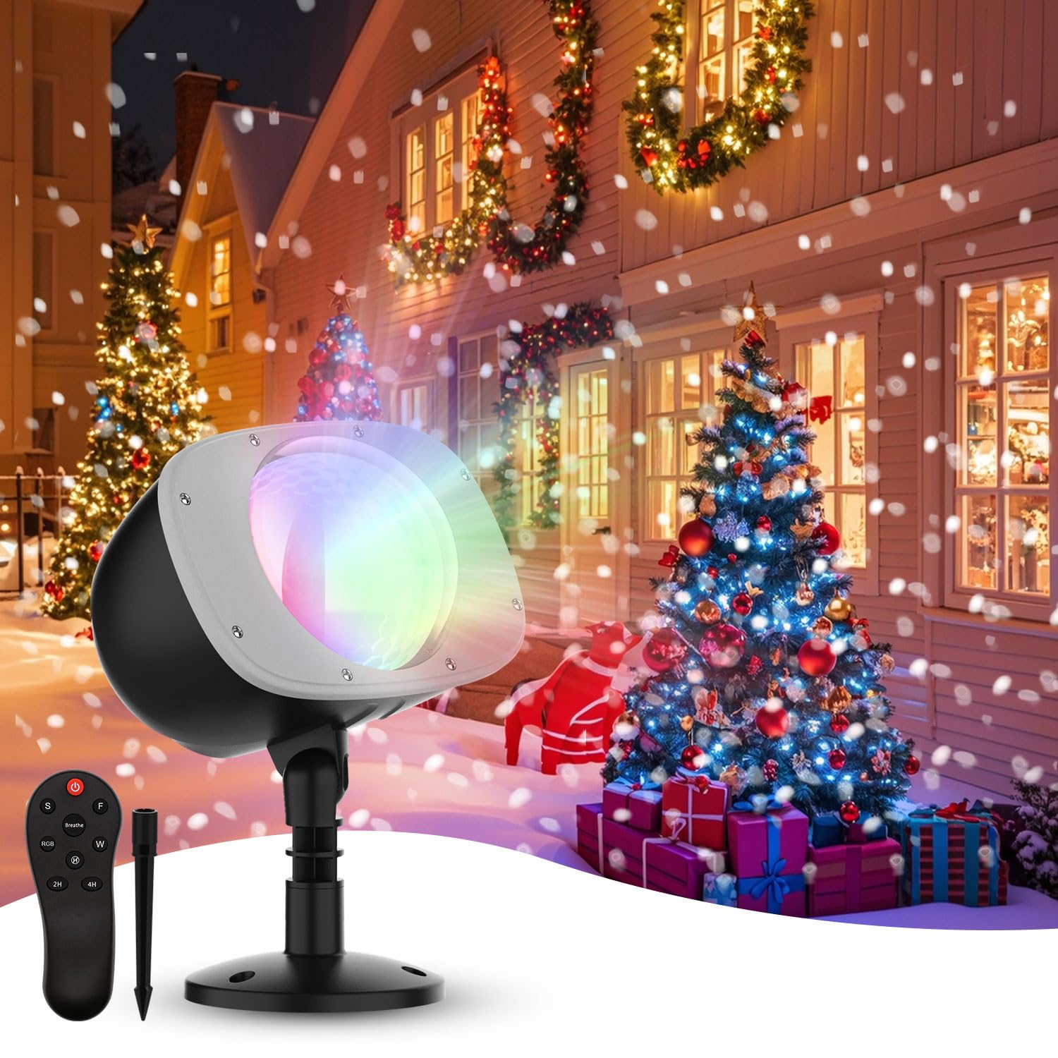 Light Flurries Outdoor Lights