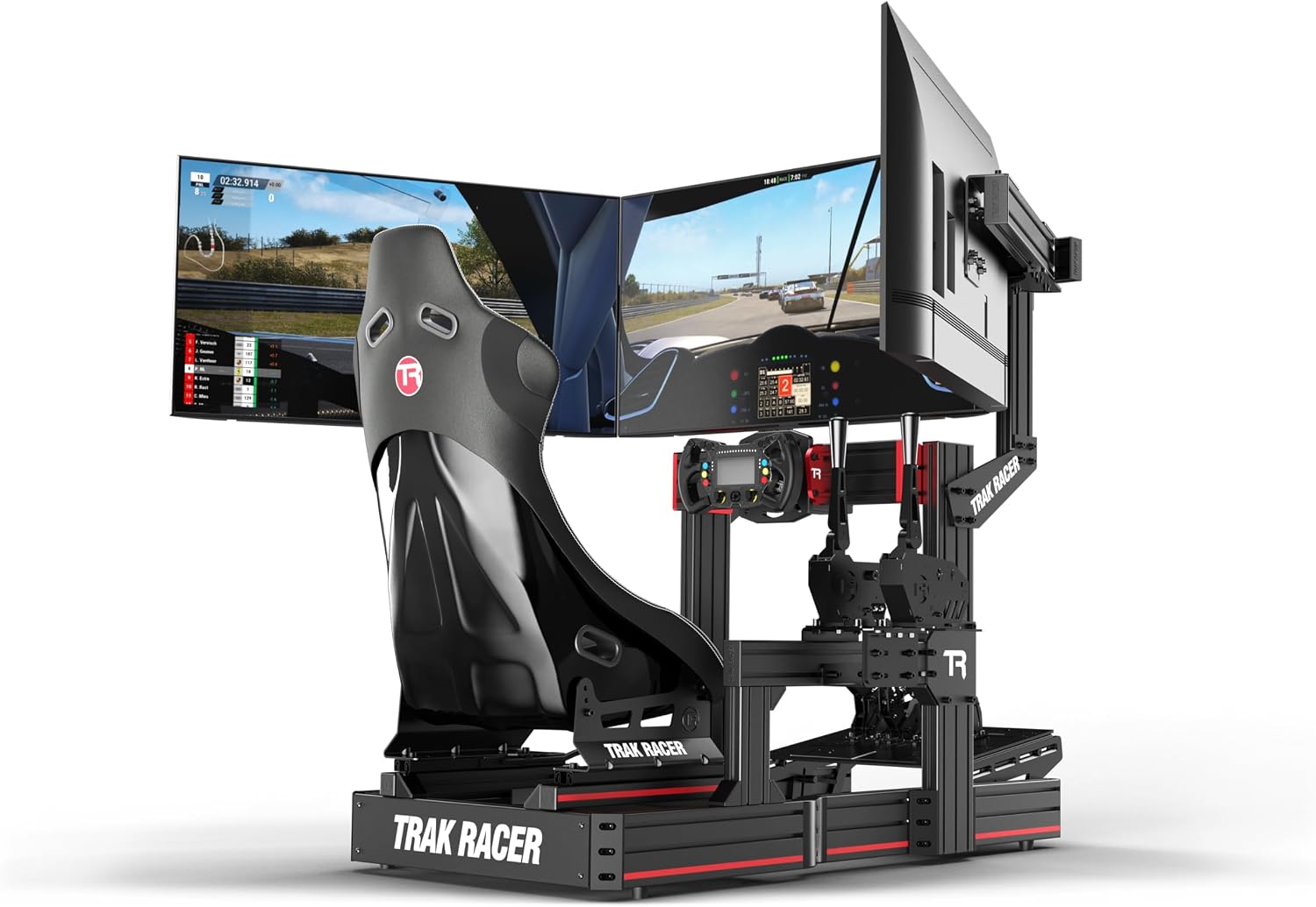 Trak Racer - Petit support pour triple moniteur monté sur cockpit - 800 ...