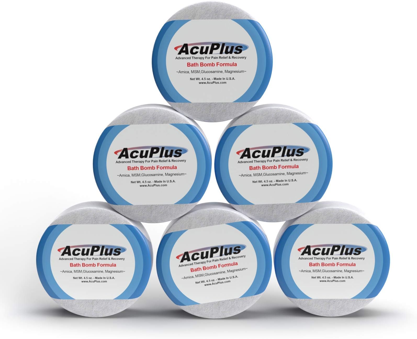 Amazon.com : Muscle Rehab Magnesium Epsom Salt Arnica Bath Bombs ...