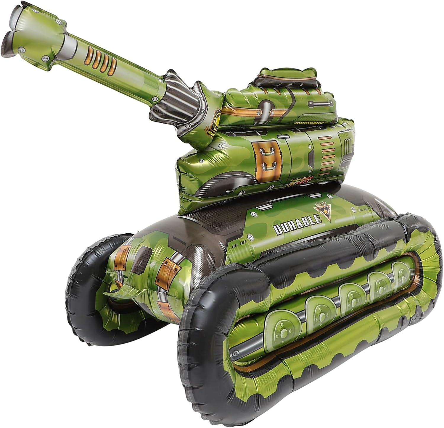 Amazon.com: Toddmomy Army Tank Foil Balloons Camouflage Party Balloon ...