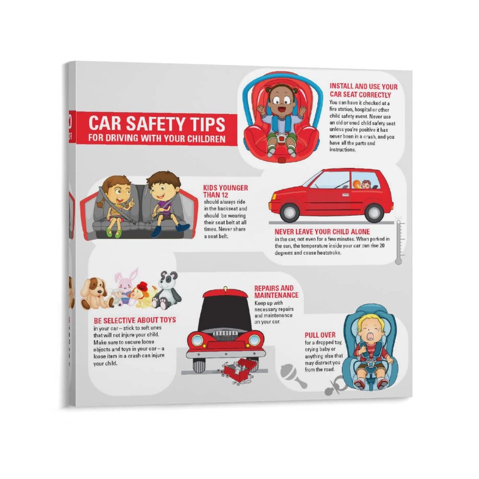 Car Safety Posters