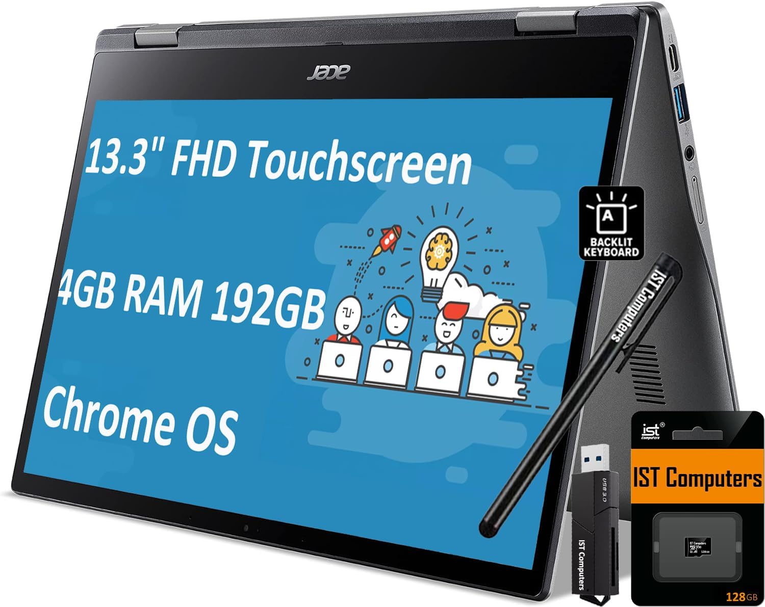 Amazon.com: HP Chromebook x360 11 G4 EE 11.6" Touchscreen 2 in 1 ...