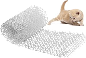 Transparante kattenafweermat, 30 x 200 cm, mat met spikes voor een ...