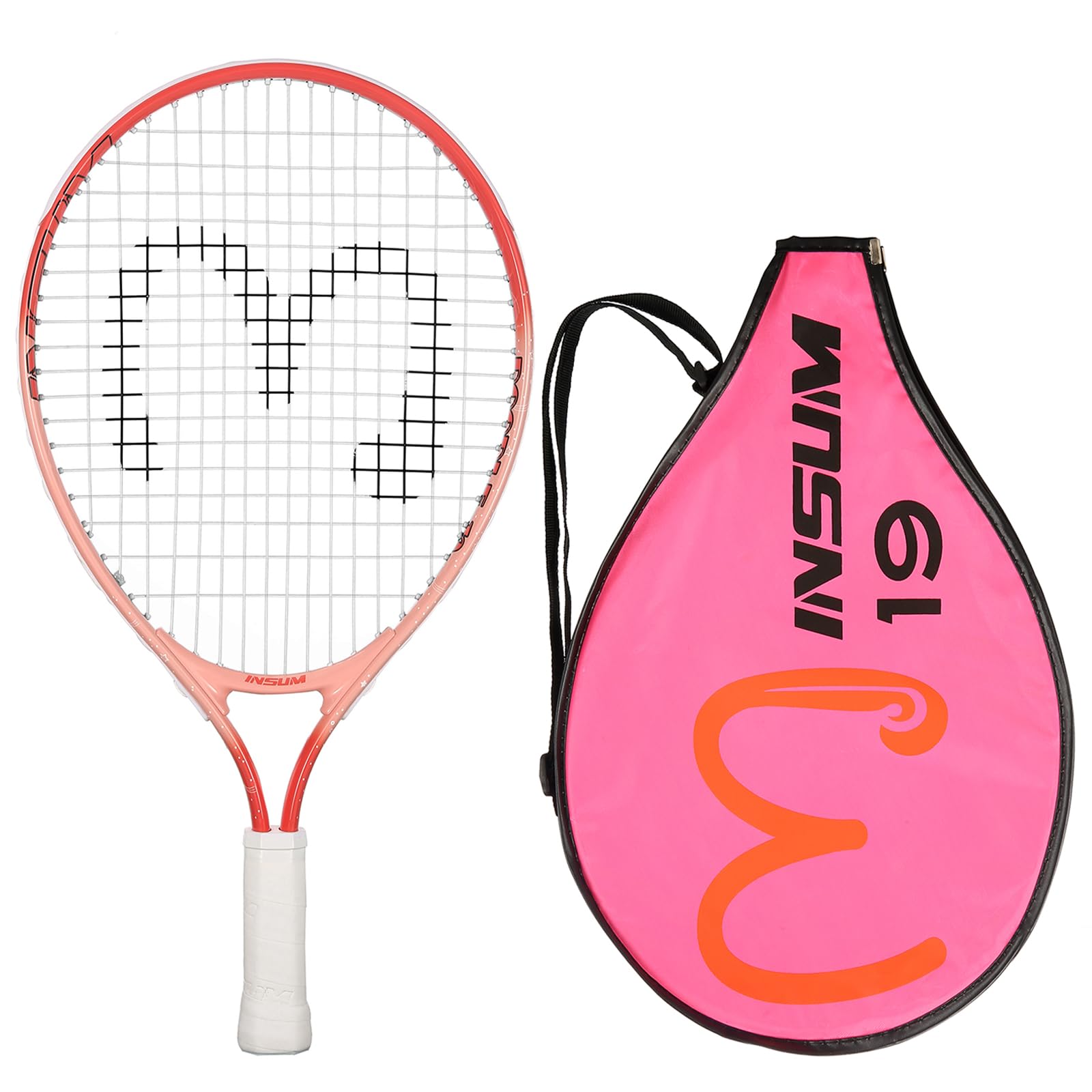 17-25 inches Kids Tennis Racket for Aged 2-10 Boys & Girls | Multi ...