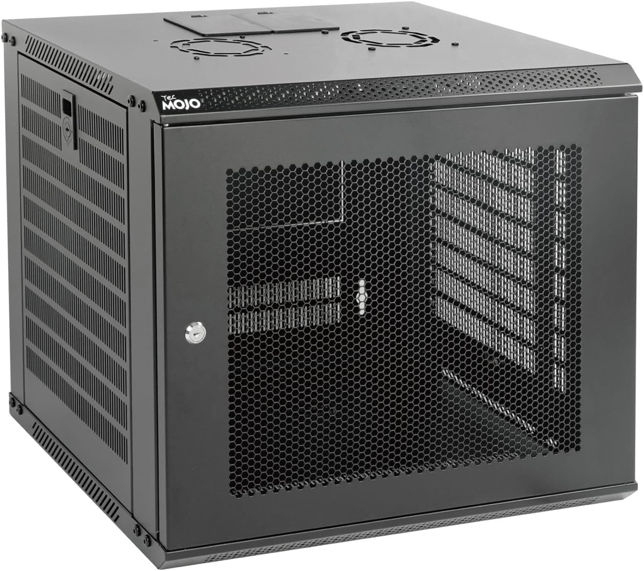 Amazon.com: Tecmojo 9U Wall Mount Rack Network Cabinet for 19" IT ...