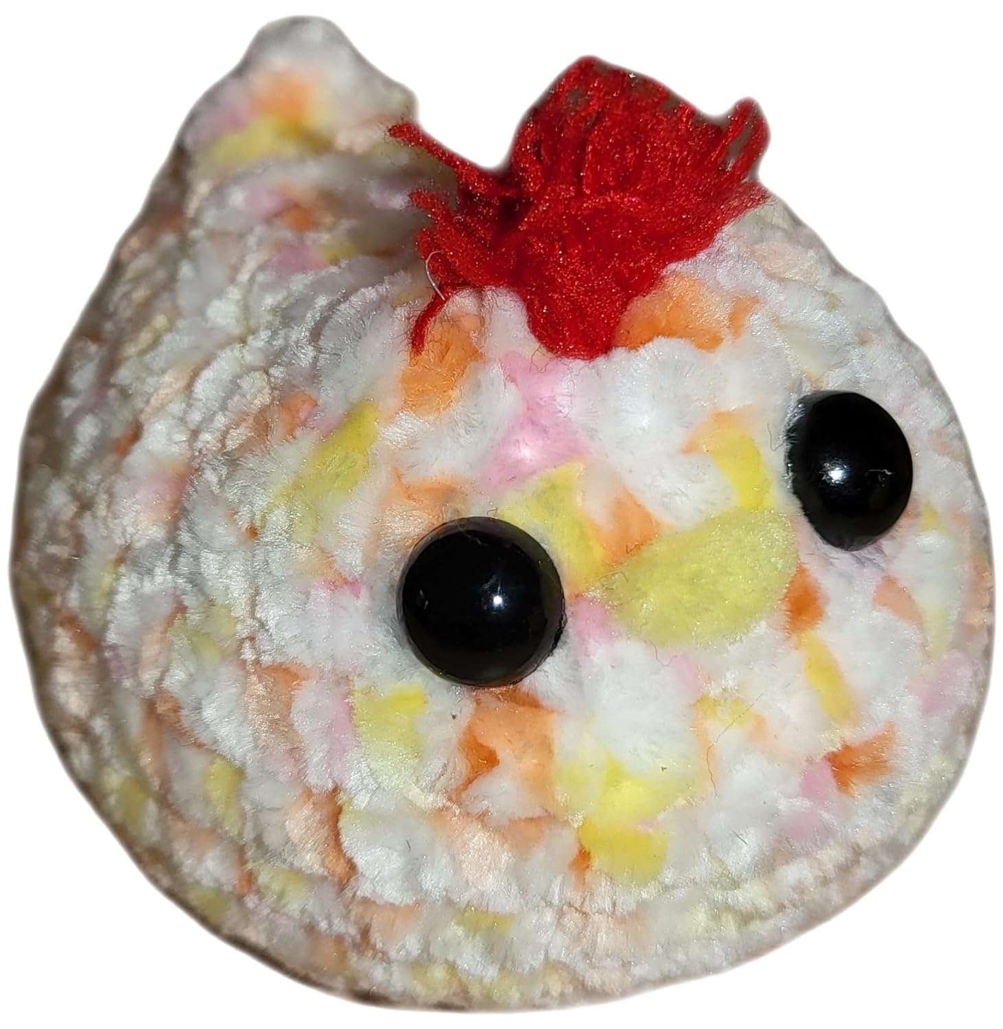 Amazon.com: Cute Chicken Plushie | Stuffed Animal | Cute Amigurumi ...