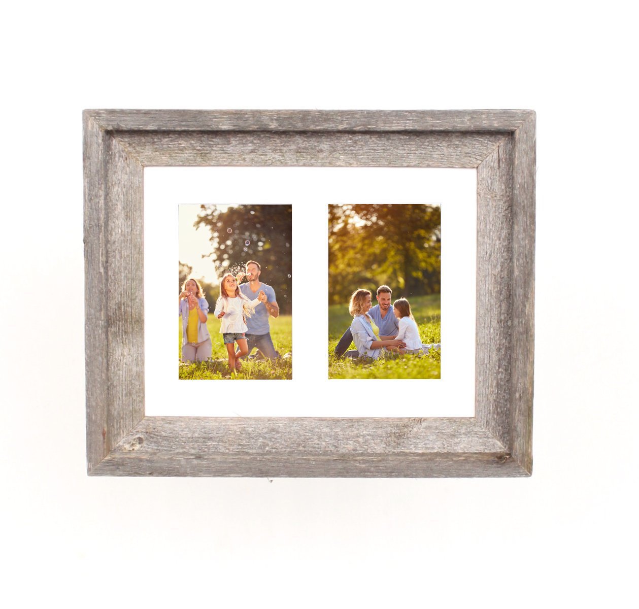 Amazon.com - BarnwoodUSA Multi Opening Mat with Glass | 100% Up-cycled ...