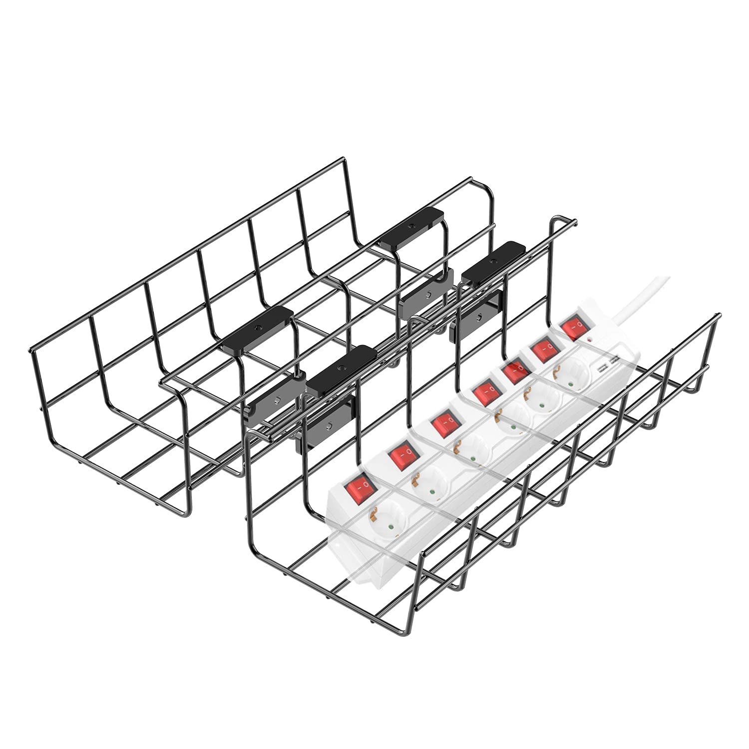 Buy Cable Tidy Desk Cable Management Cable Holder for Cable Tidy Metal ...