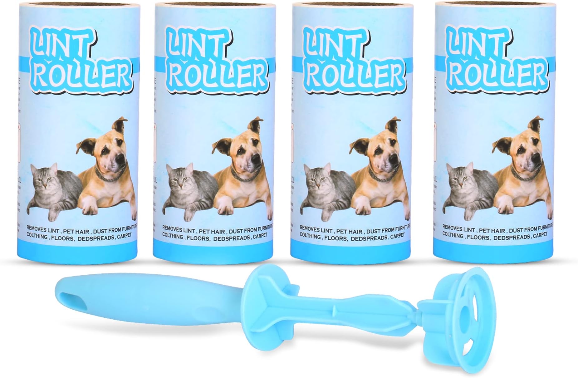Buy Ambiger Sticky Lint Remover Roller Hair Remover Cleaner Ideal for ...