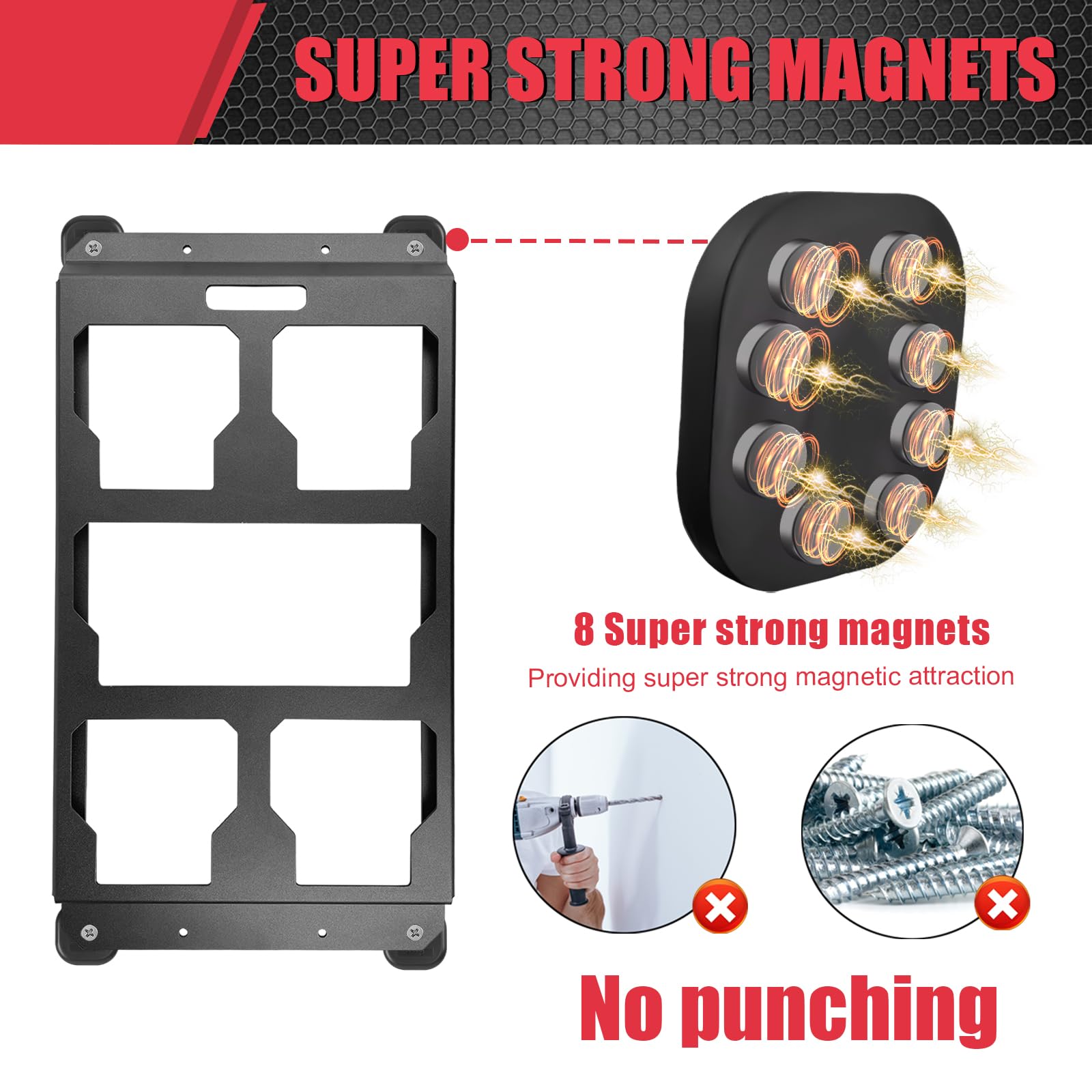 Snapklik.com : Magnetic Packout Mounting Plate Compatible