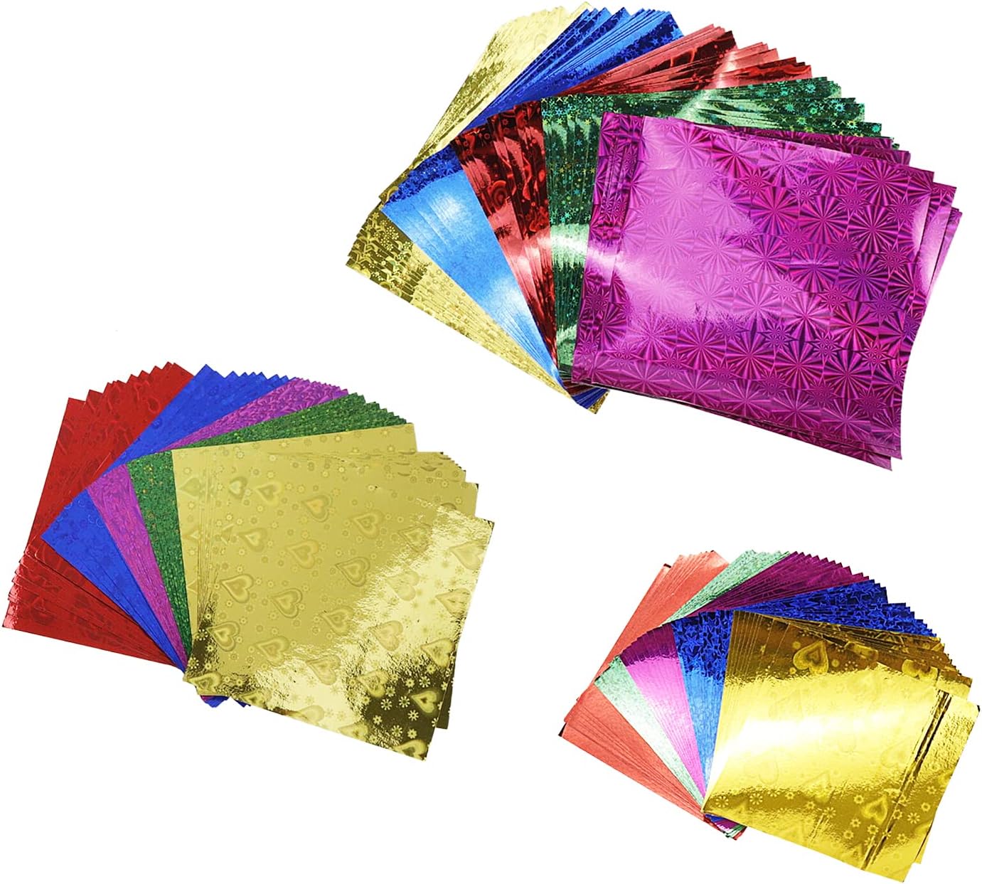 Amazon.com: Foil Color Origami Folding Paper 90 Sheets Set Metallic Color