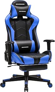 SONGMICS Gaming Chair, Office Chair, Ergonomic Desk Chair, Extendable ...